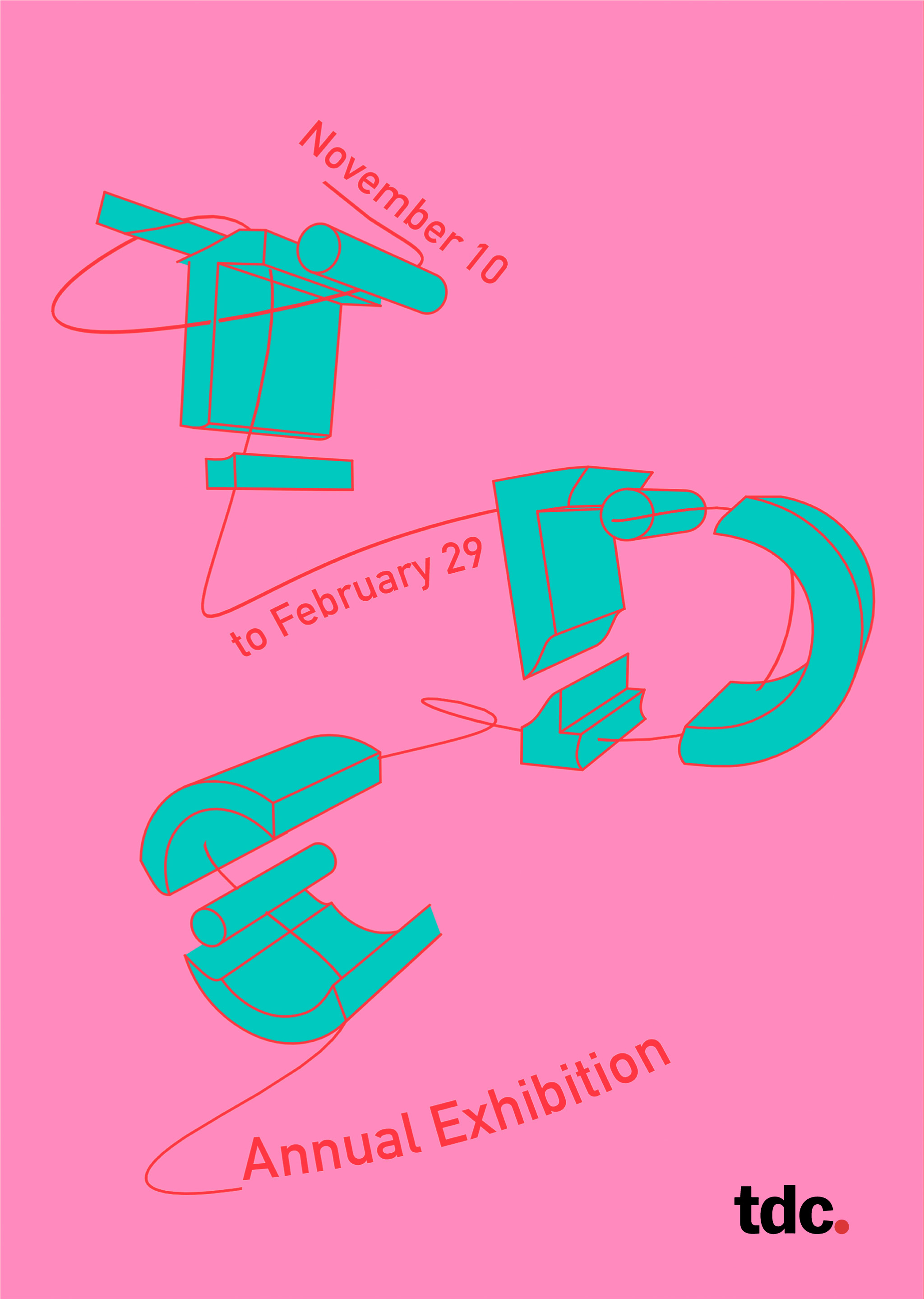 TDC Annual Exhibition Poster Design by Jialing Cheng – SVA Design