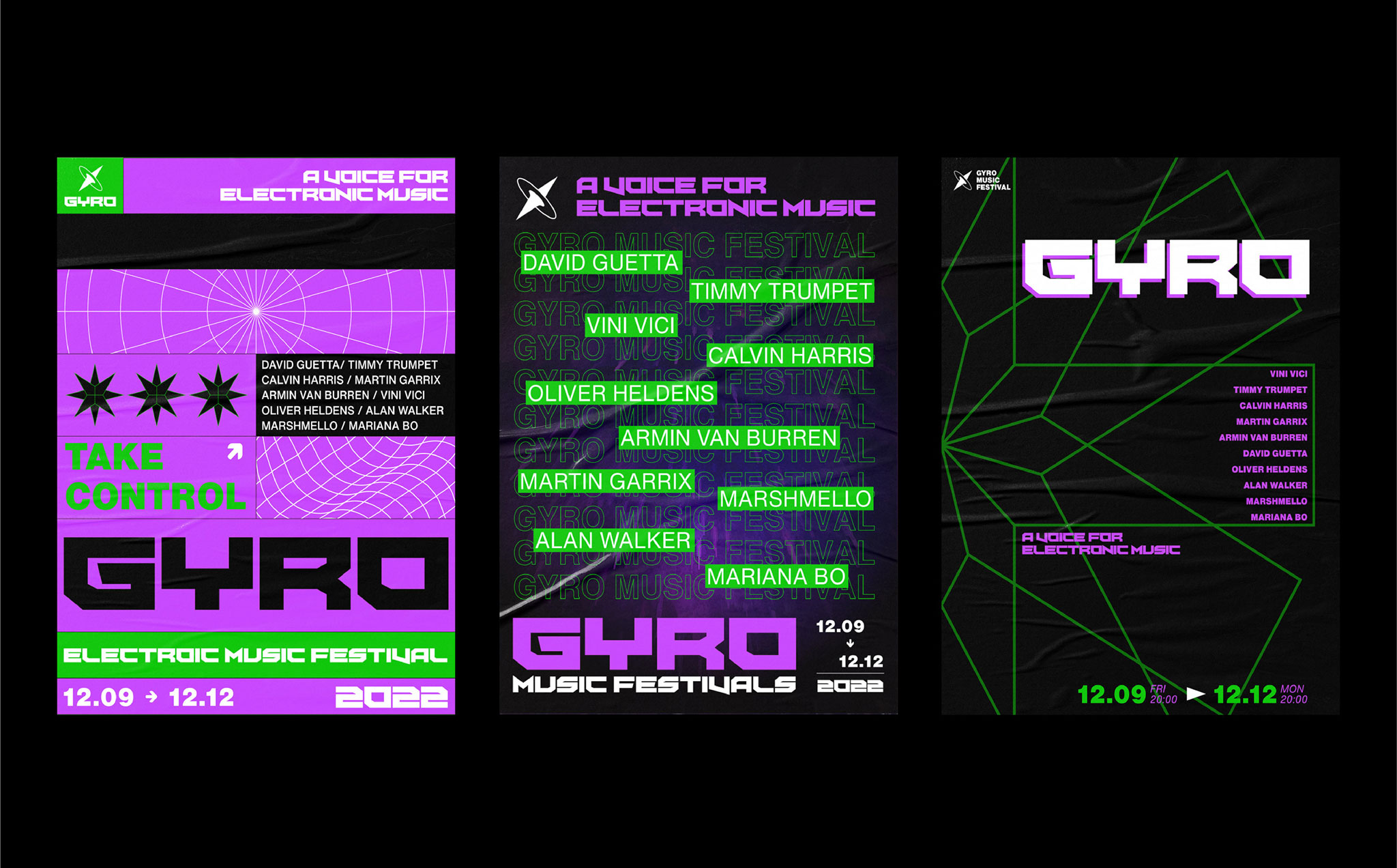 Gyro Music Festival by Fenghun Liu – SVA Design