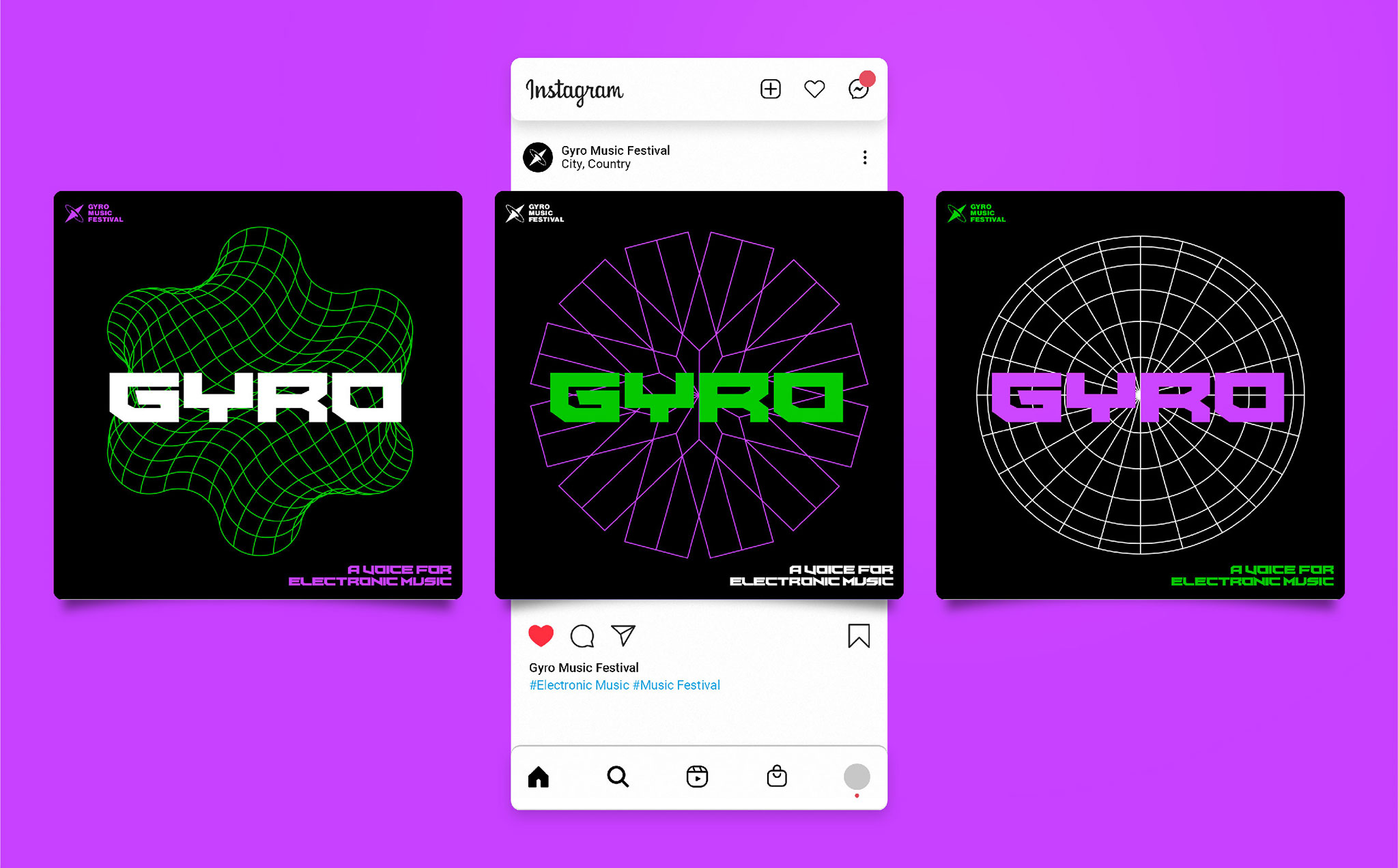 Gyro Music Festival by Fenghun Liu – SVA Design