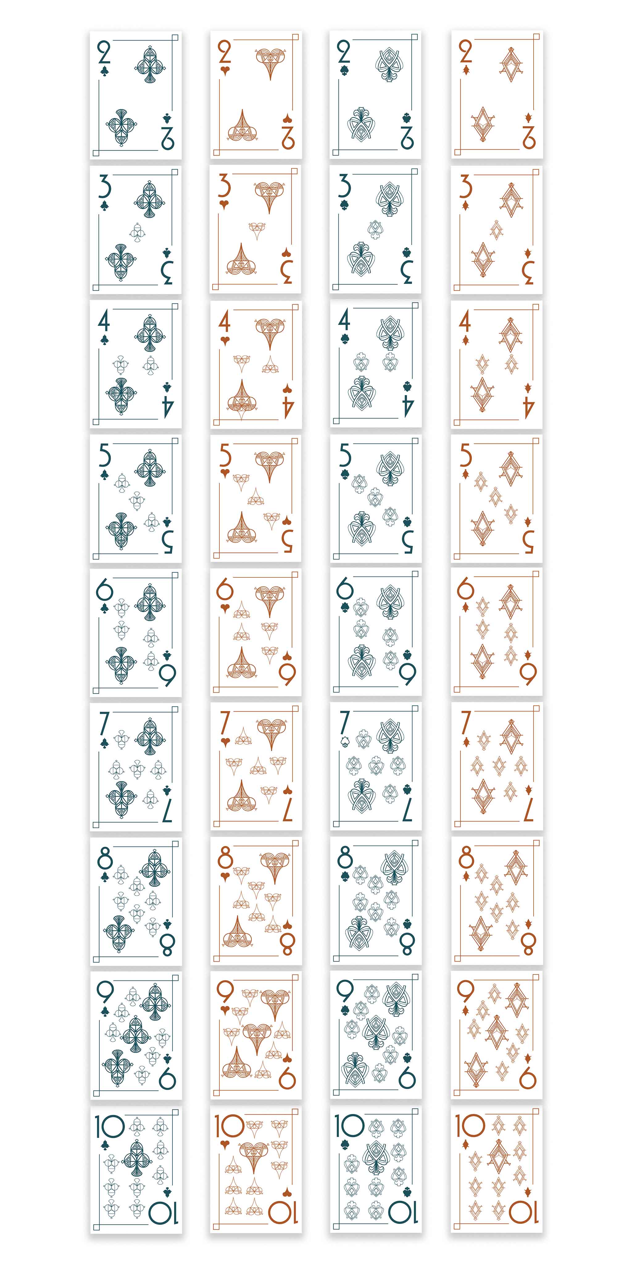 Art Deco Playing Cards by Chloe Leung – SVA Design