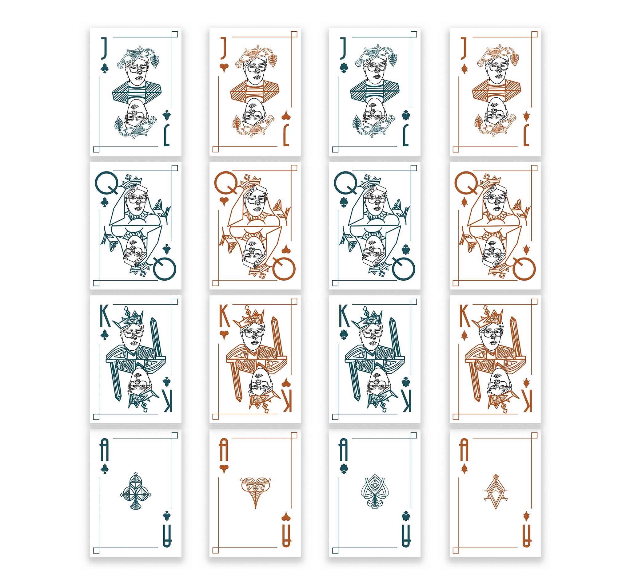 Art Deco Playing Cards by Chloe Leung – SVA Design