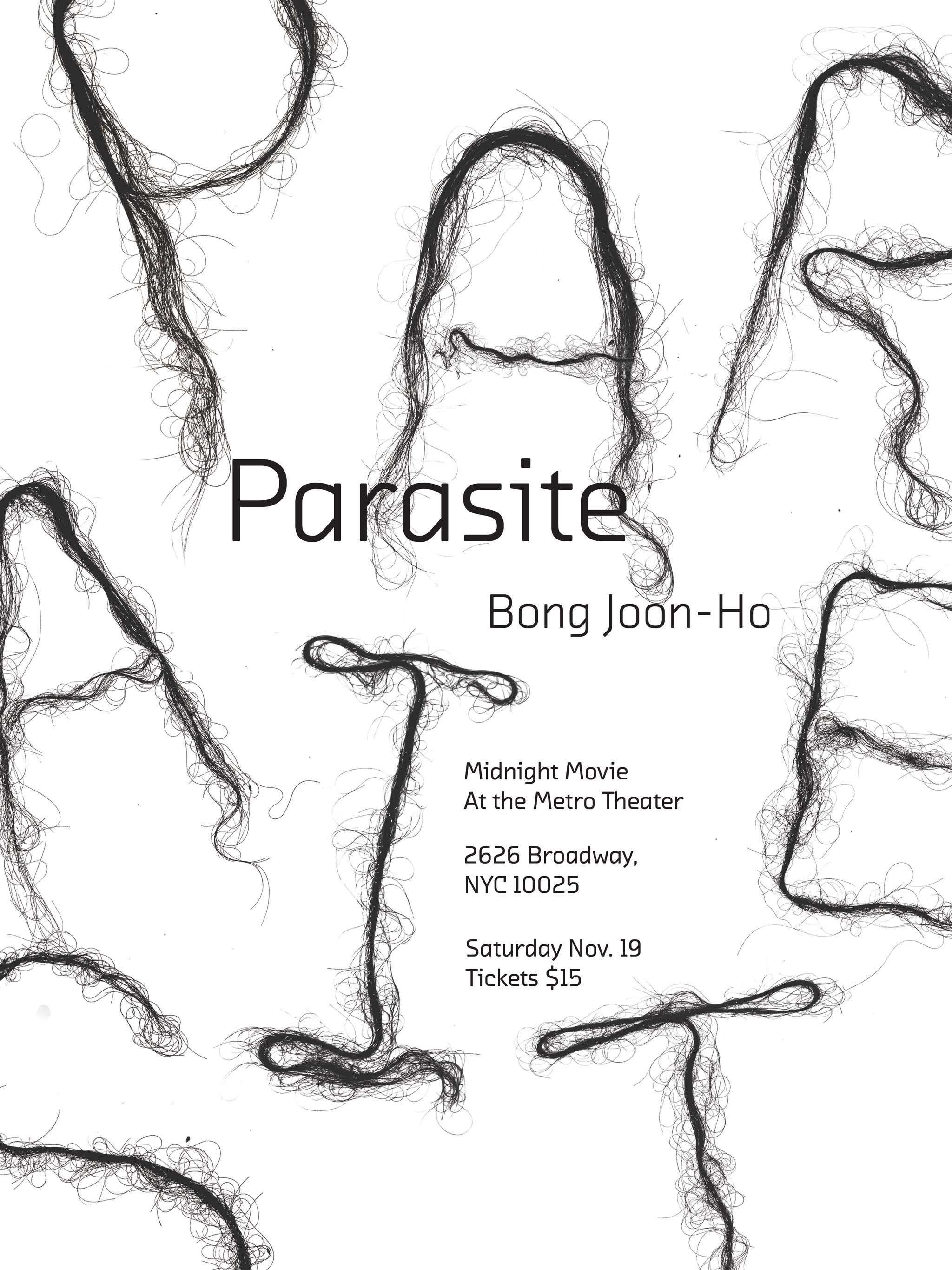 Parasite Movie Poster by Angela Gong – SVA Design