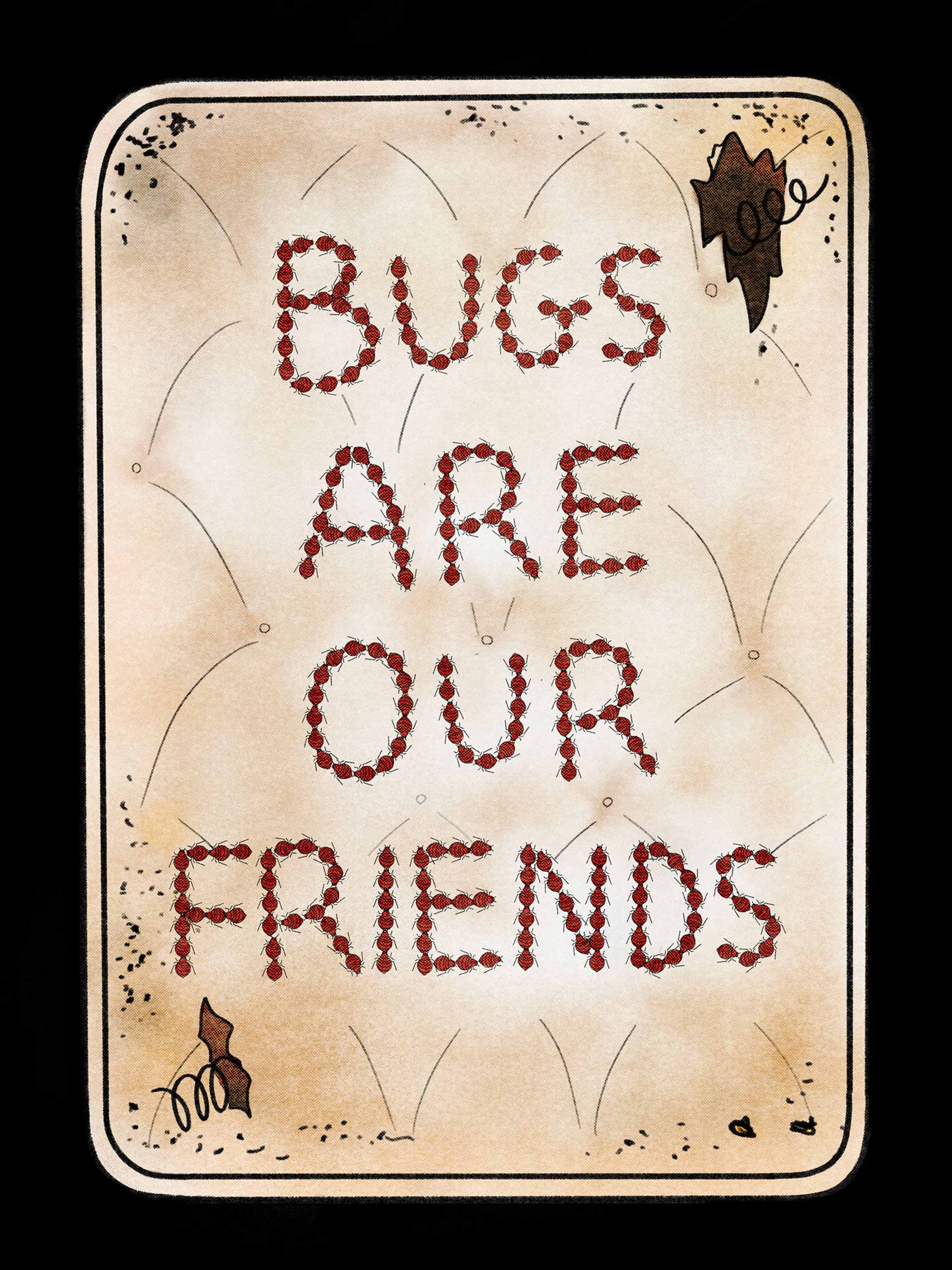 Bugs Are Our Friends Posters by Angela Gong – SVA Design