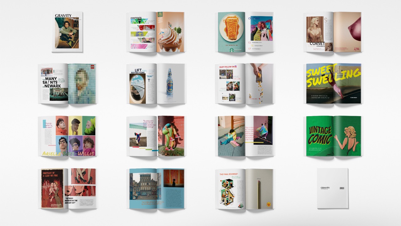 Gravity Magazine by Angel Liao – SVA Design