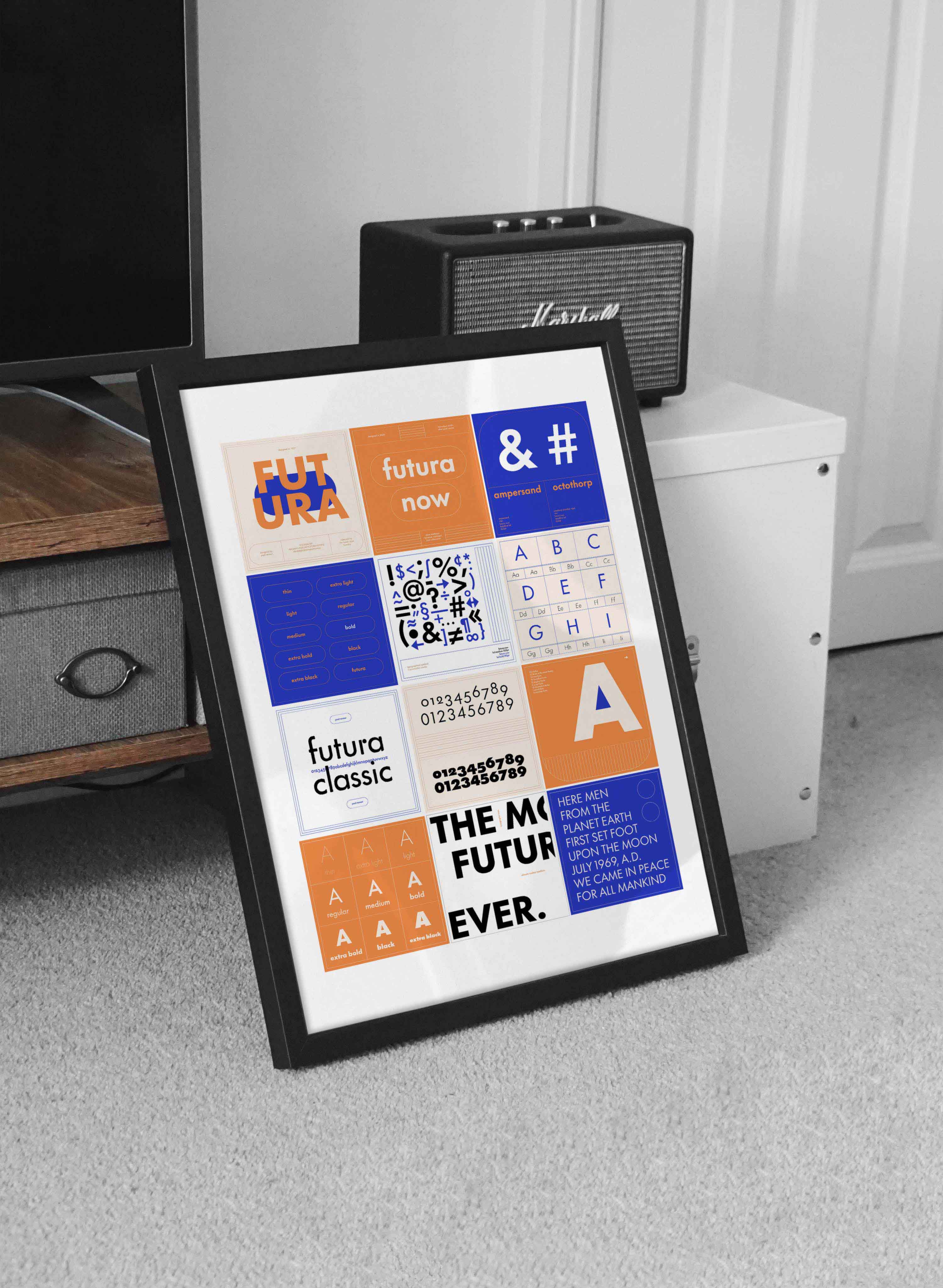 Futura Now Type Specimen by Youngjin Kwon – SVA Design