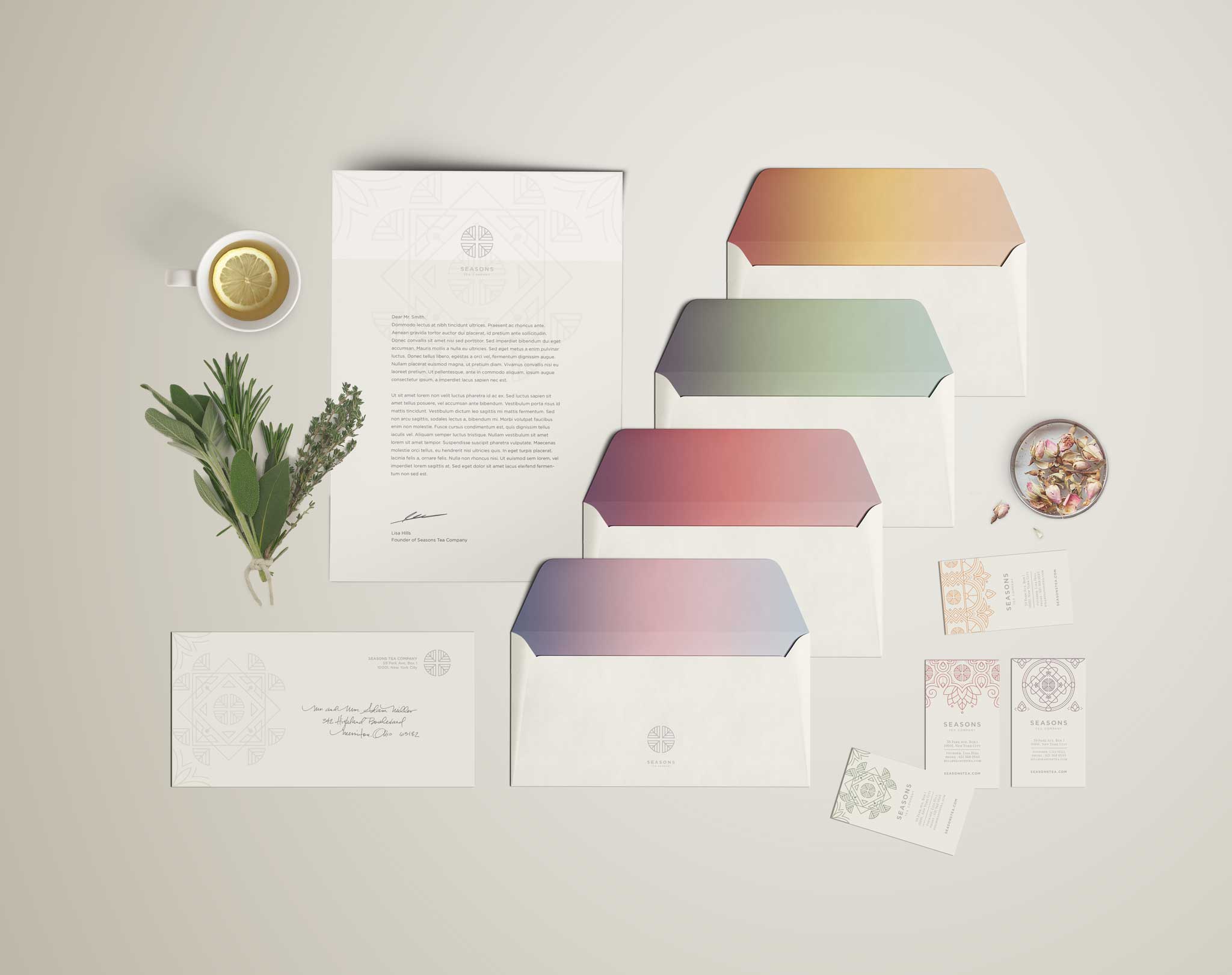 Seasons Tea Branding by Madeleine Arnould – SVA Design