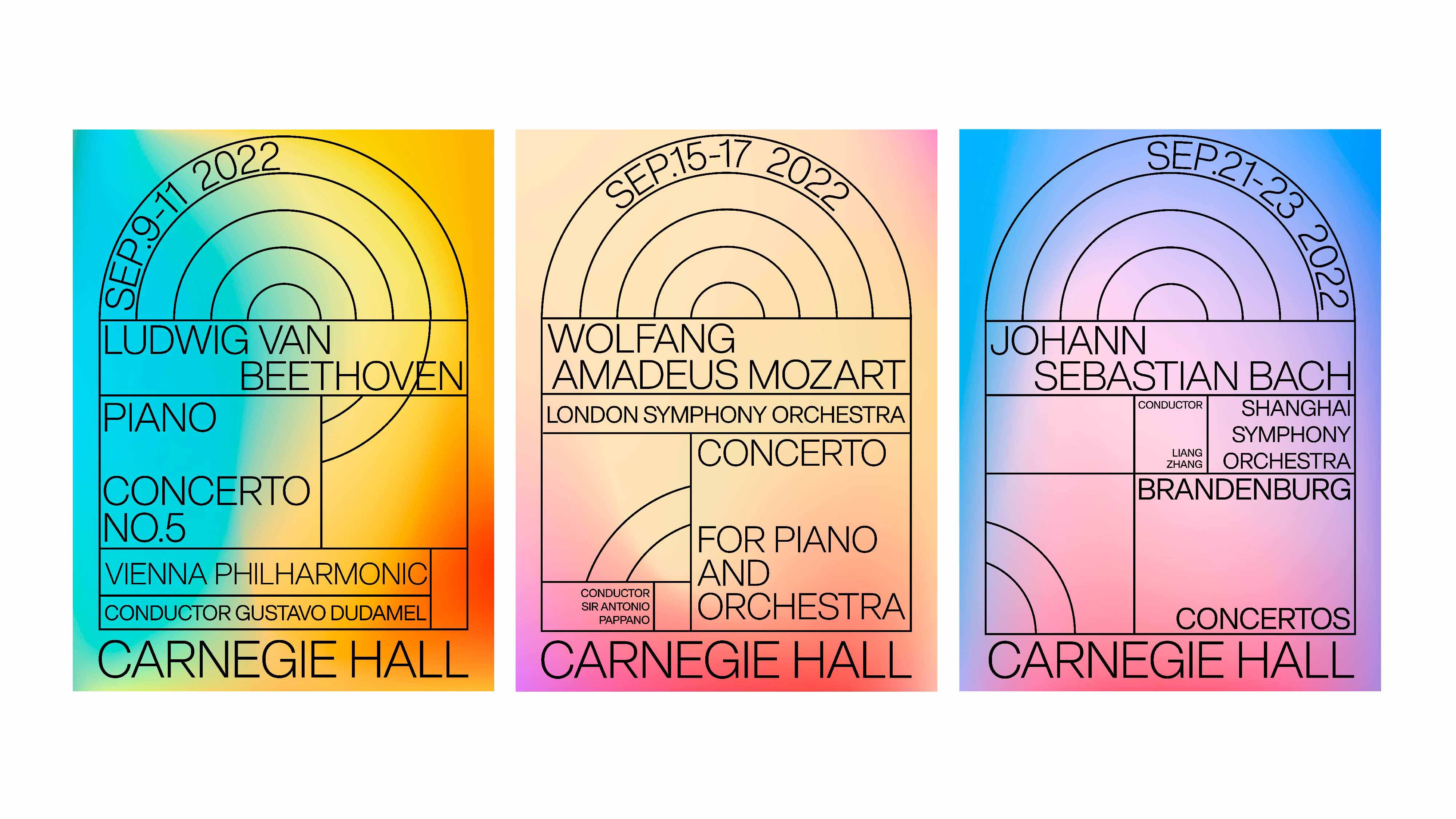 Carnegie Hall Concert Posters by Youngjin Kwon – SVA Design