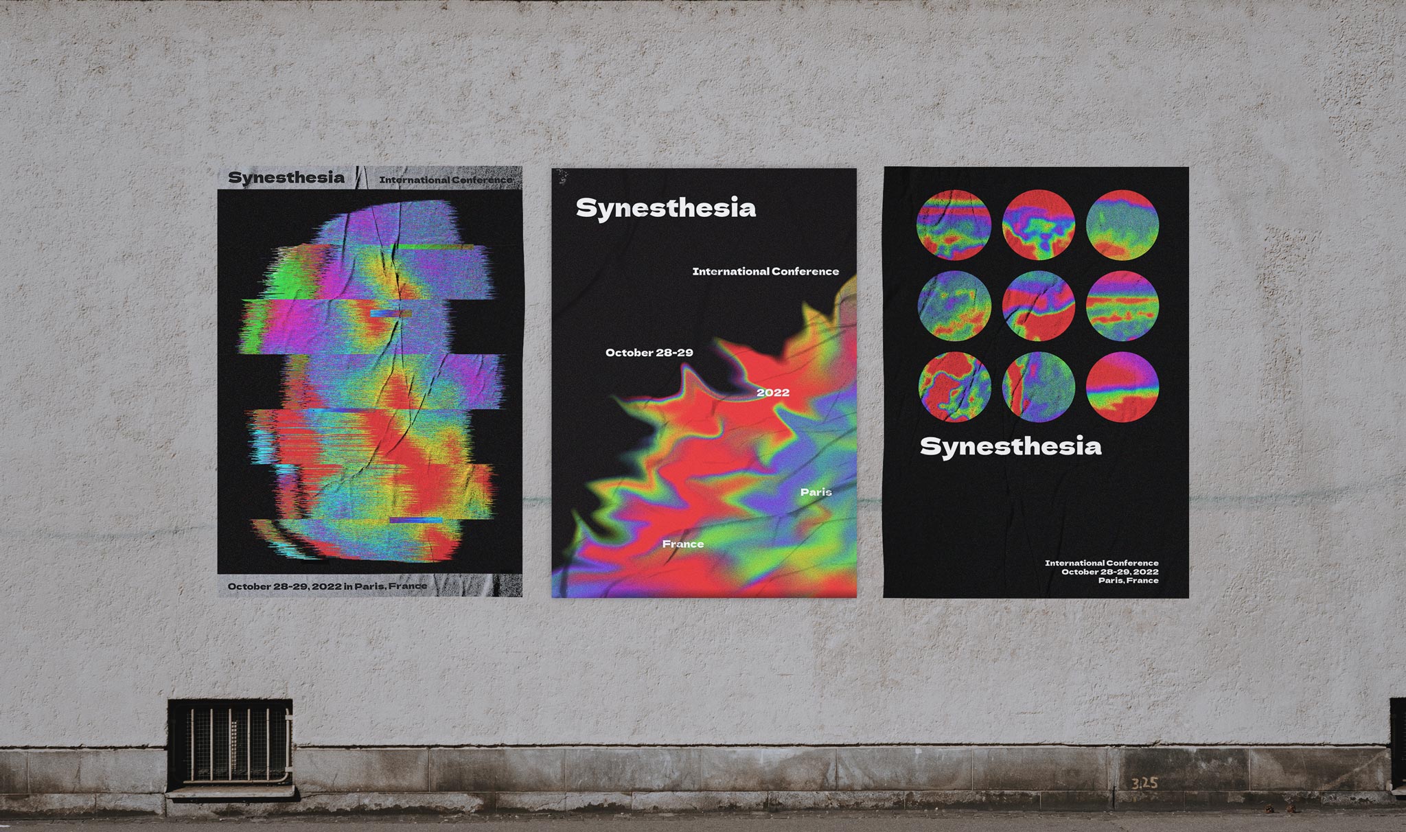 Synesthesia Posters by Haozhi Yuan – SVA Design