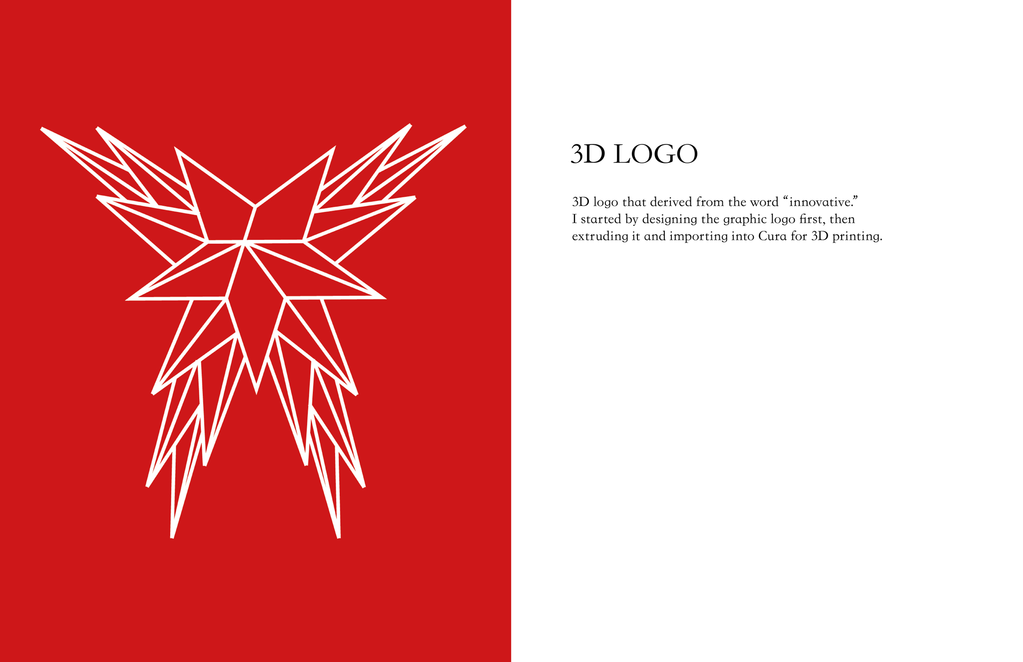 3D LOGO by Yijia Shao – SVA Design