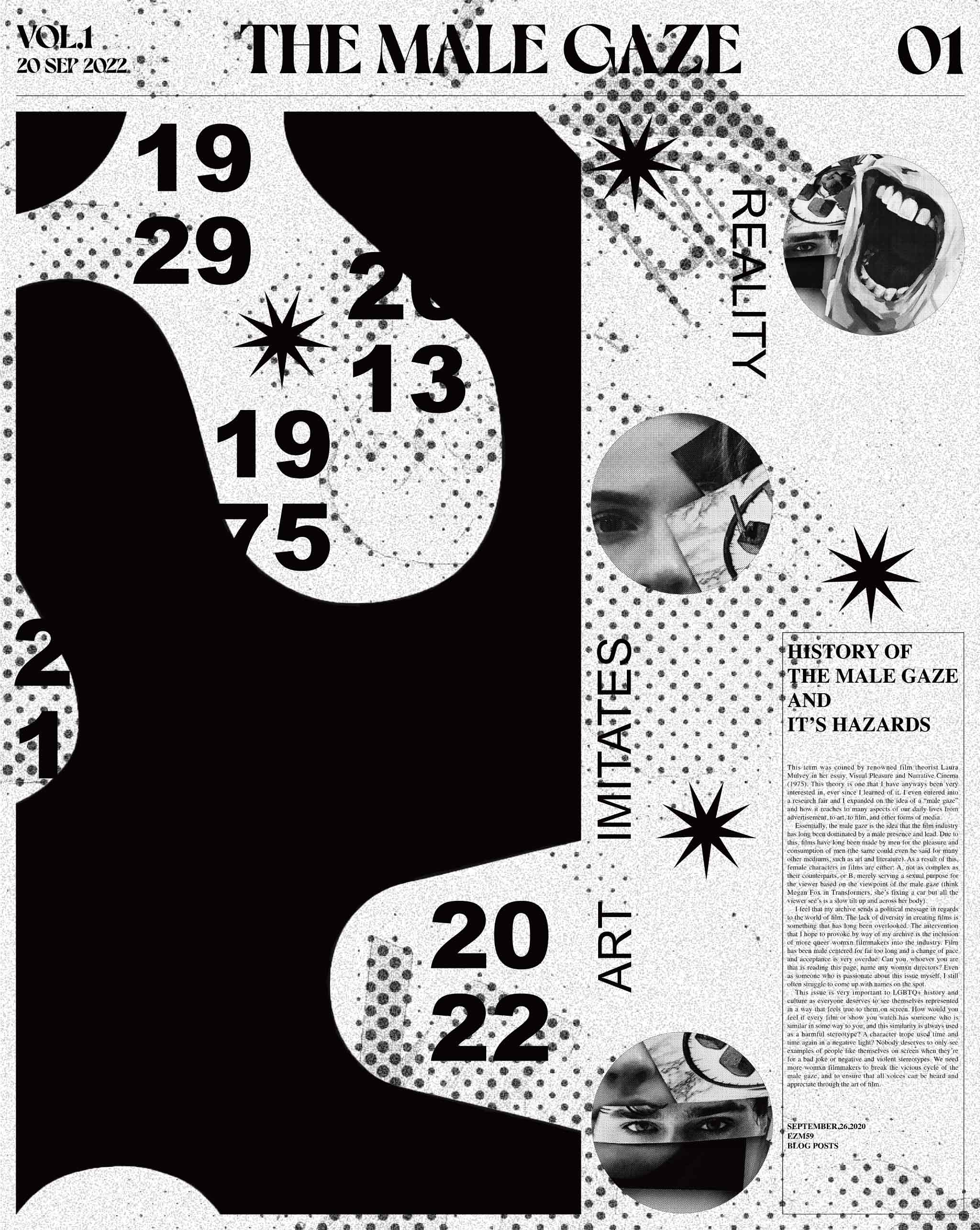 THE MALE GAZE by Yiqi Zhang – SVA Design