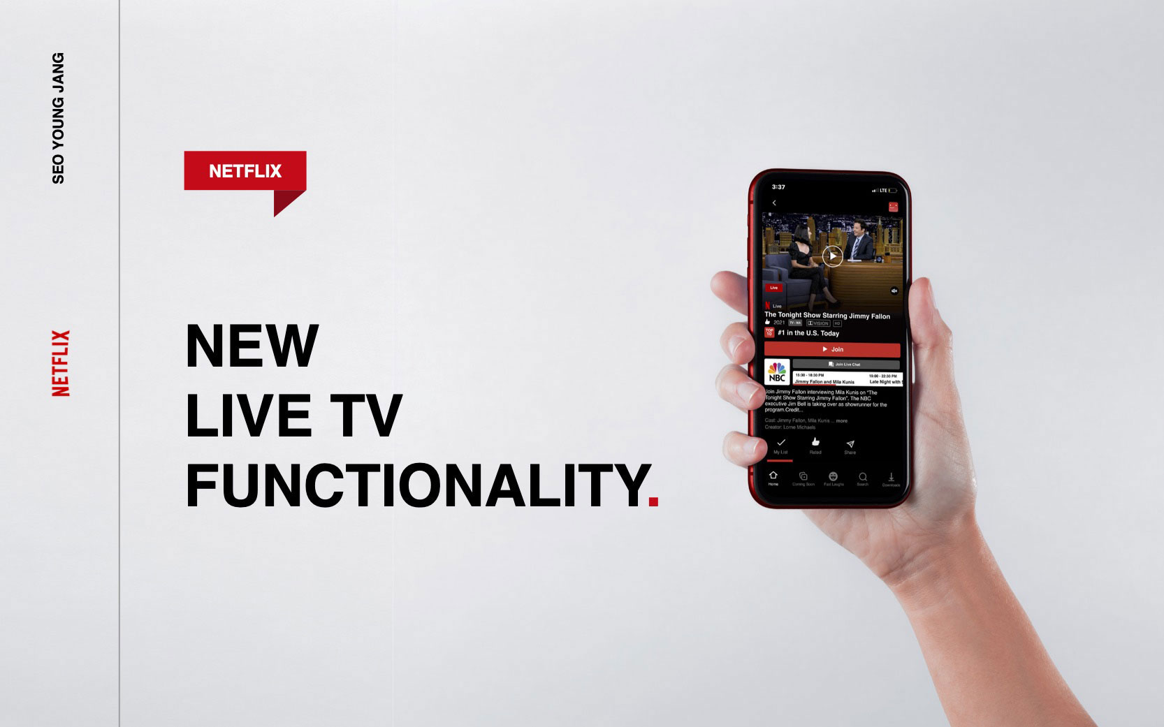 NETFLIX (UI UX) by Seo Young Jang – SVA Design