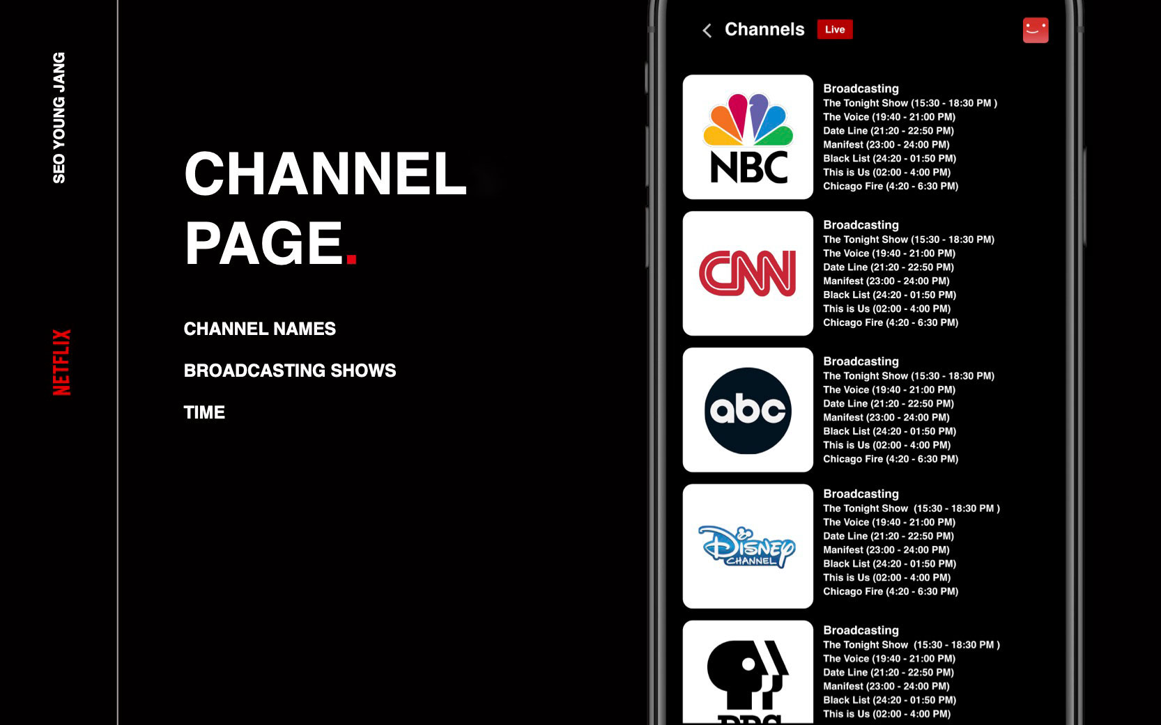 NETFLIX (UI UX) by Seo Young Jang – SVA Design