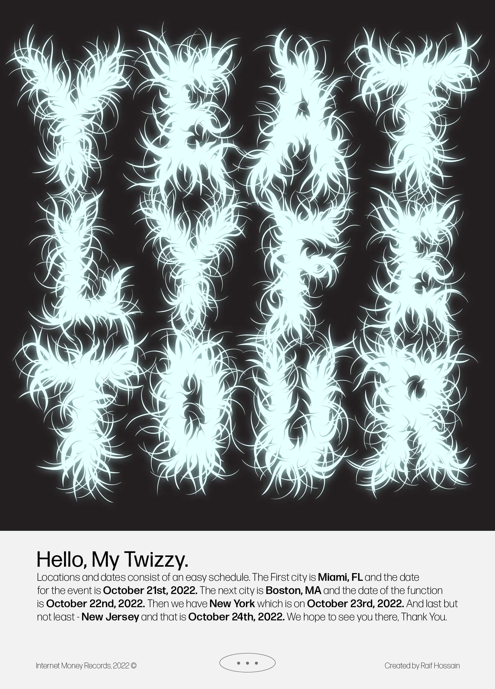 YEAT POSTERS by Raif Hossain – SVA Design