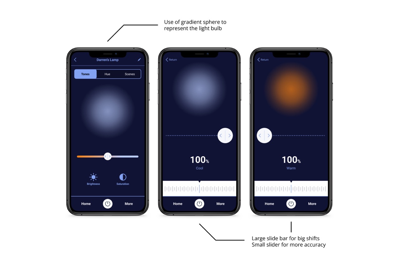 Smart Bulb App Redesign by Darren Yao – SVA Design