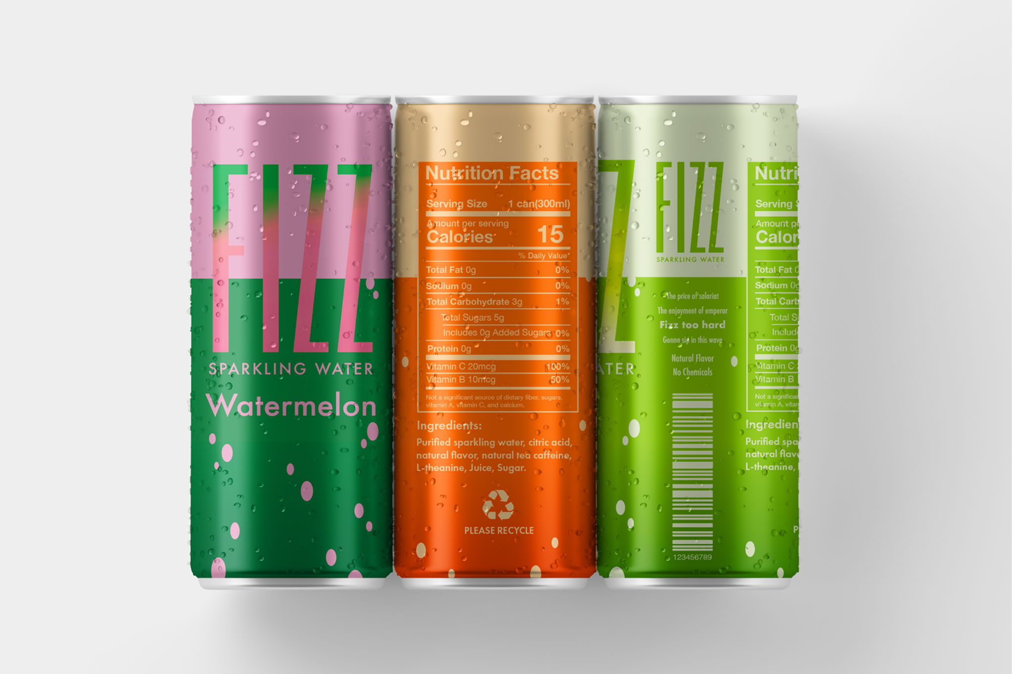 FIZZ WATER by Jingyuan Li – SVA Design