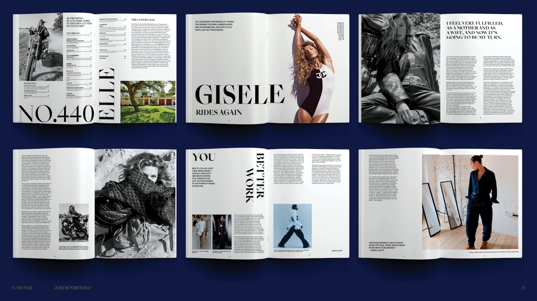 ELLE Magazine Redesign by Yuan Tian – SVA Design