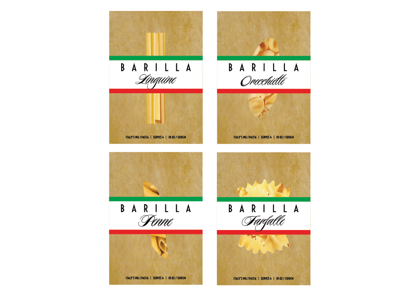 Barilla Package by Hye Soo Kim – SVA Design