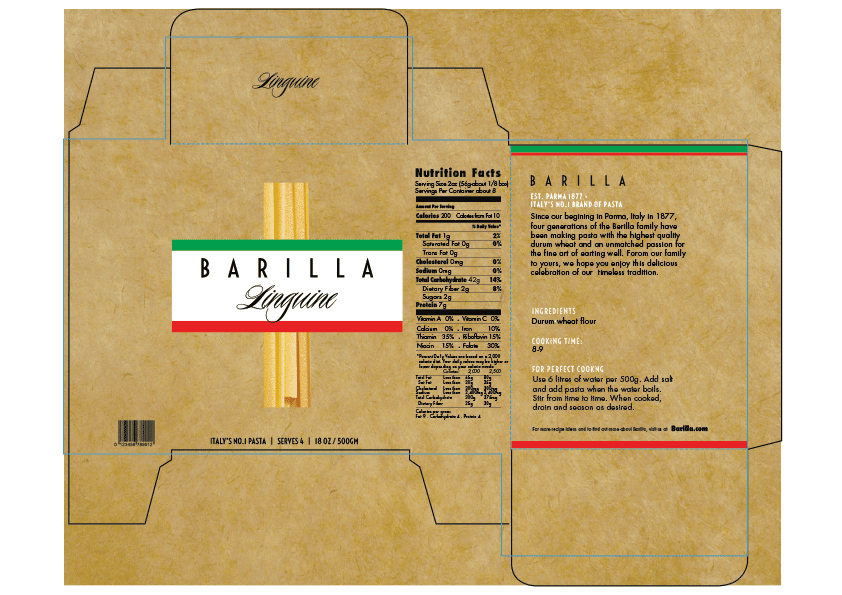 Barilla Package by Hye Soo Kim – SVA Design