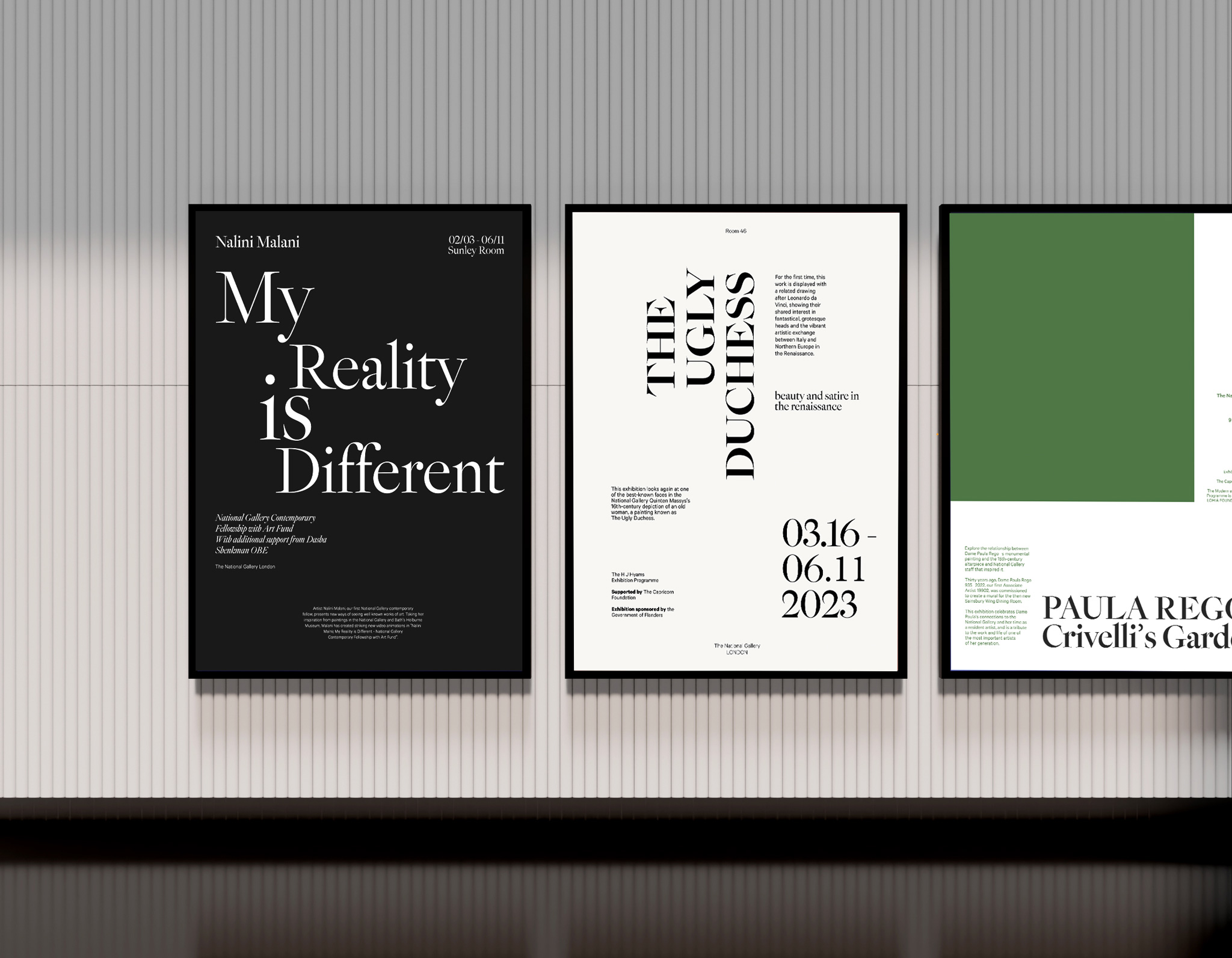 National Gallery of London Exhibition Poster Series by Sunny Li – SVA ...