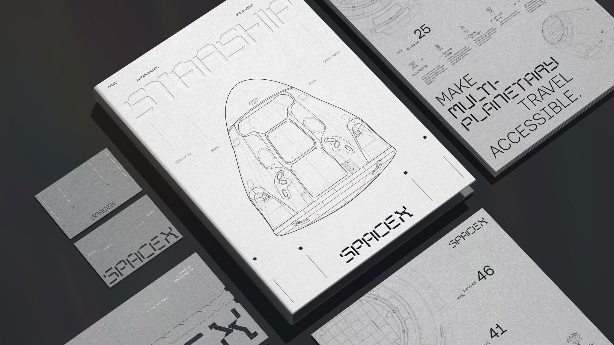SpaceX Rebrand by Keumbie Hwang – SVA Design