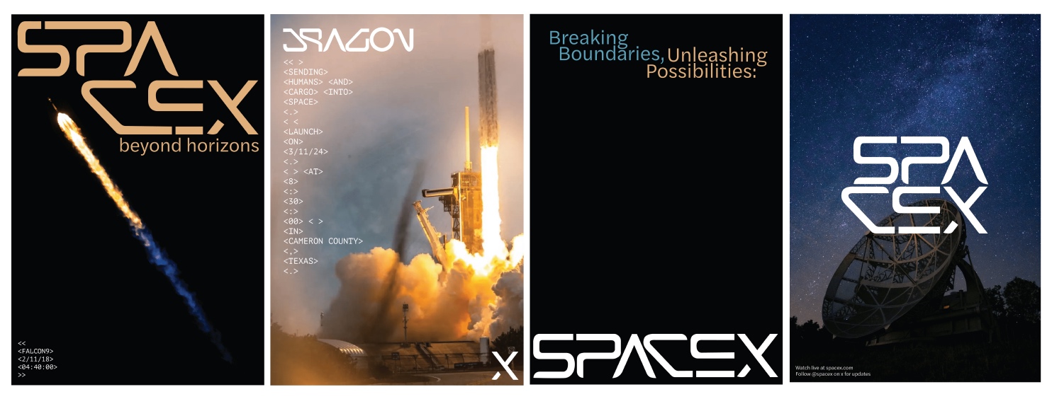 SpaceX Rebrand by Adya Jatia – SVA Design