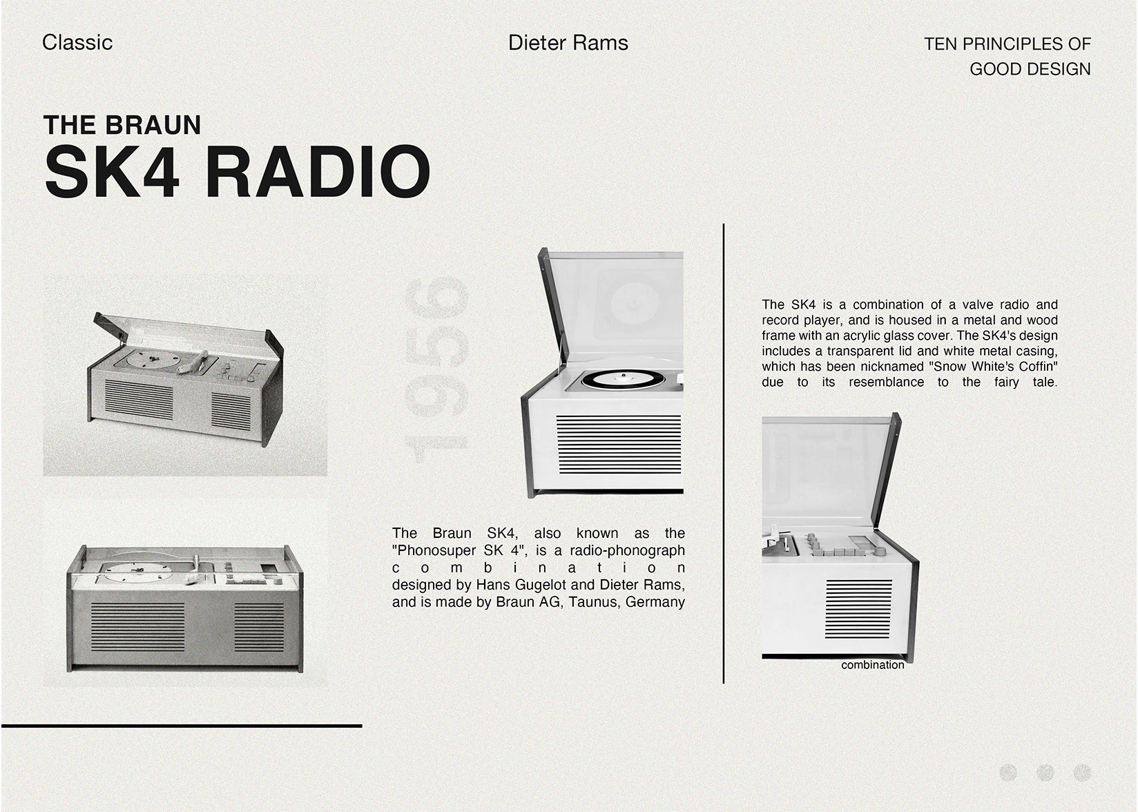 Dieter Rams's Ten Principles of good design poster by Keonhwui Kim ...