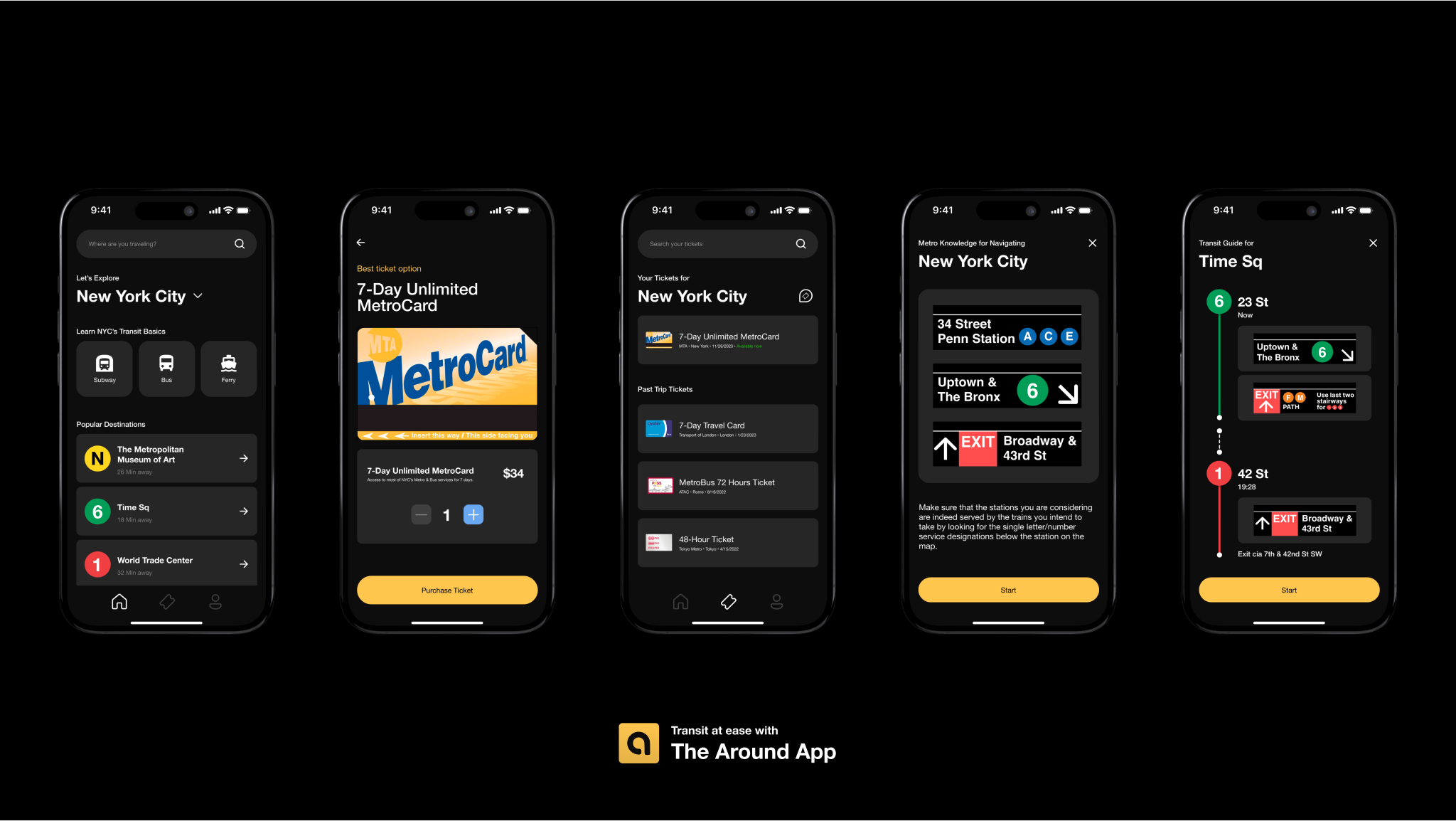 The Around App by Silin Jia – SVA Design