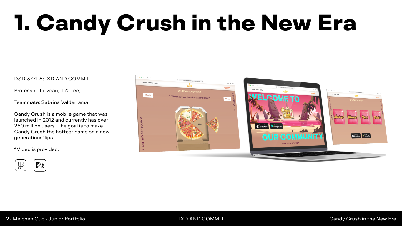 Candy Crush New Campaign by Meichen Guo – SVA Design