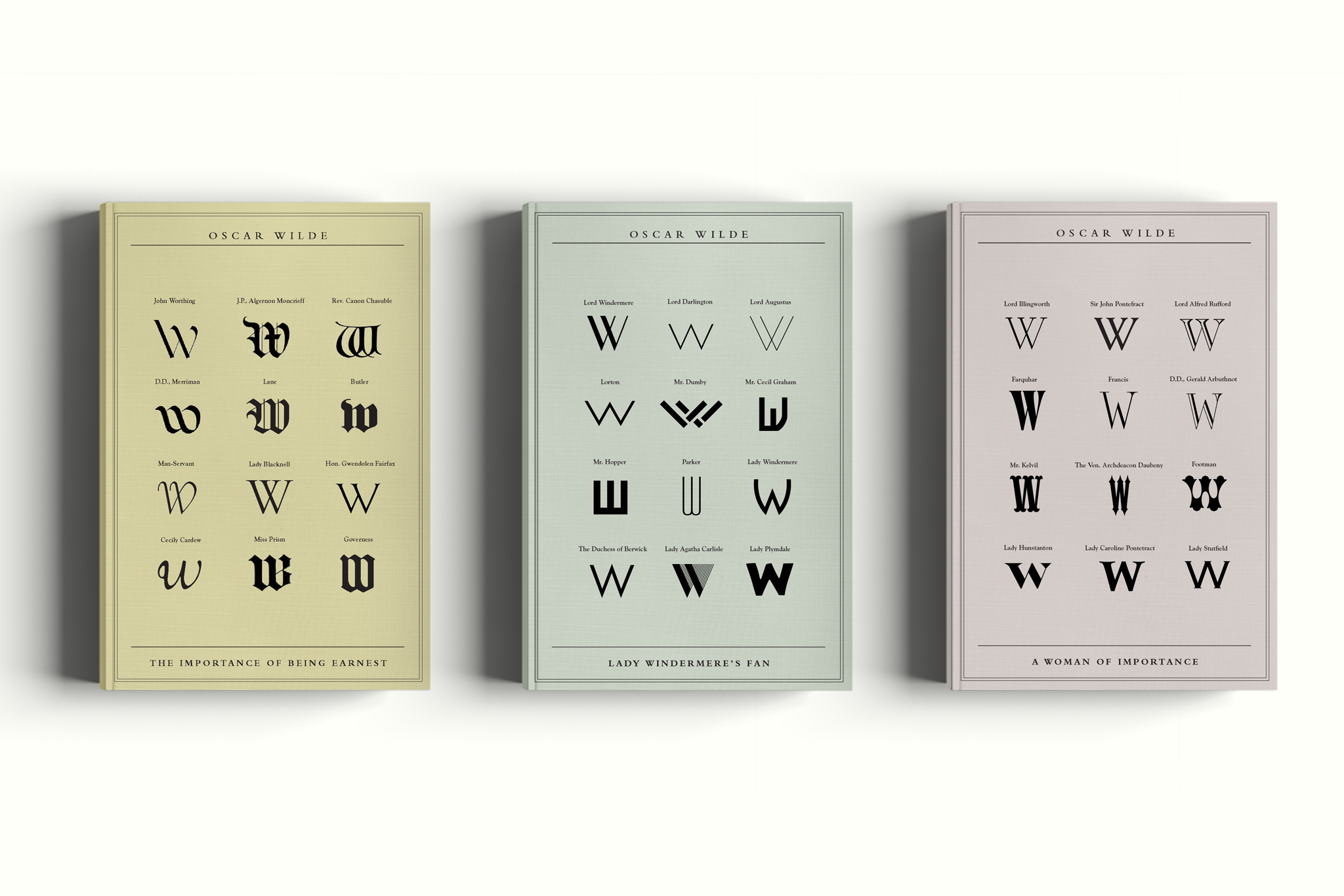 Oscar Wilde Book Cover Series by Hye Jin Lee – SVA Design