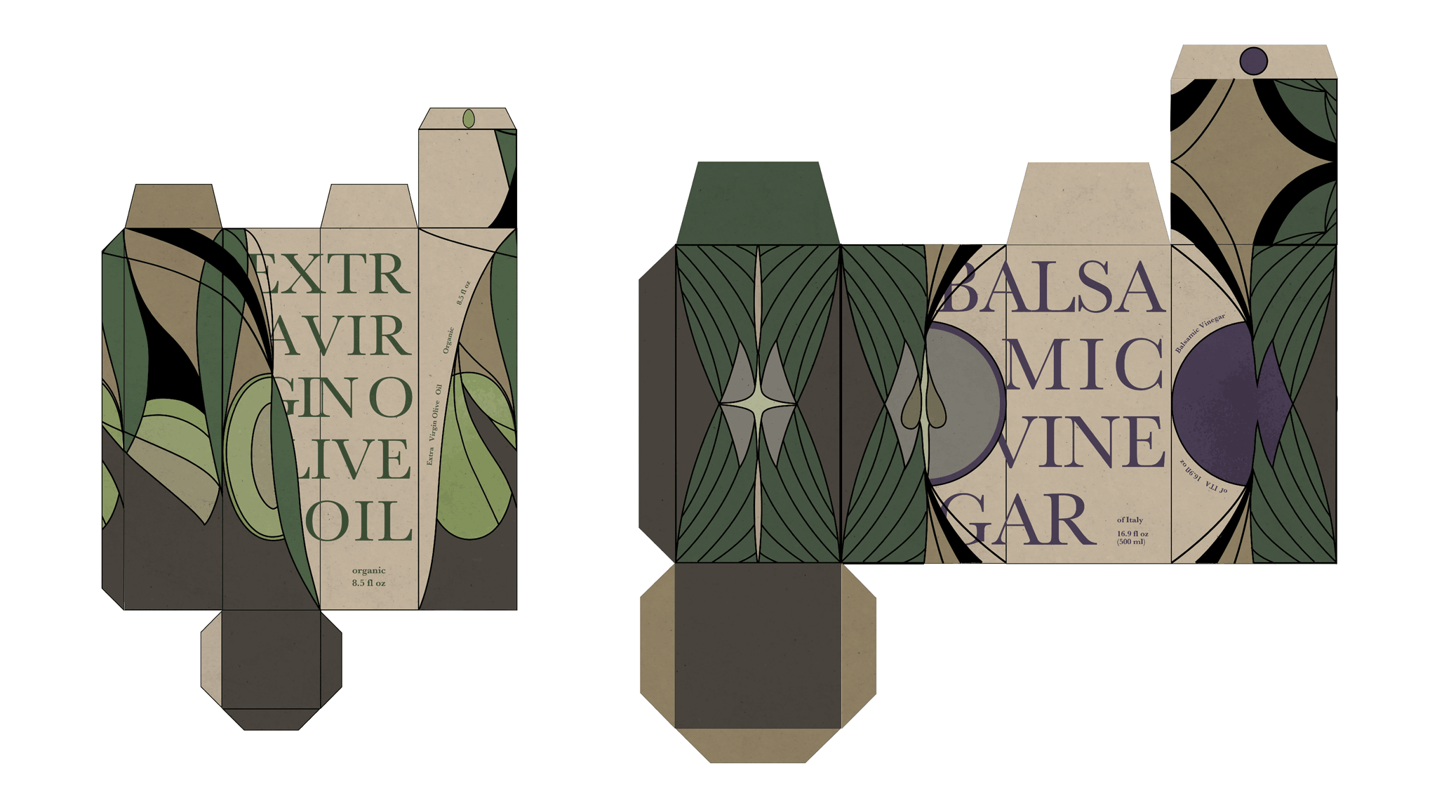 Balsamic Vinegar & Olive Oil by Chudi Zhang – SVA Design