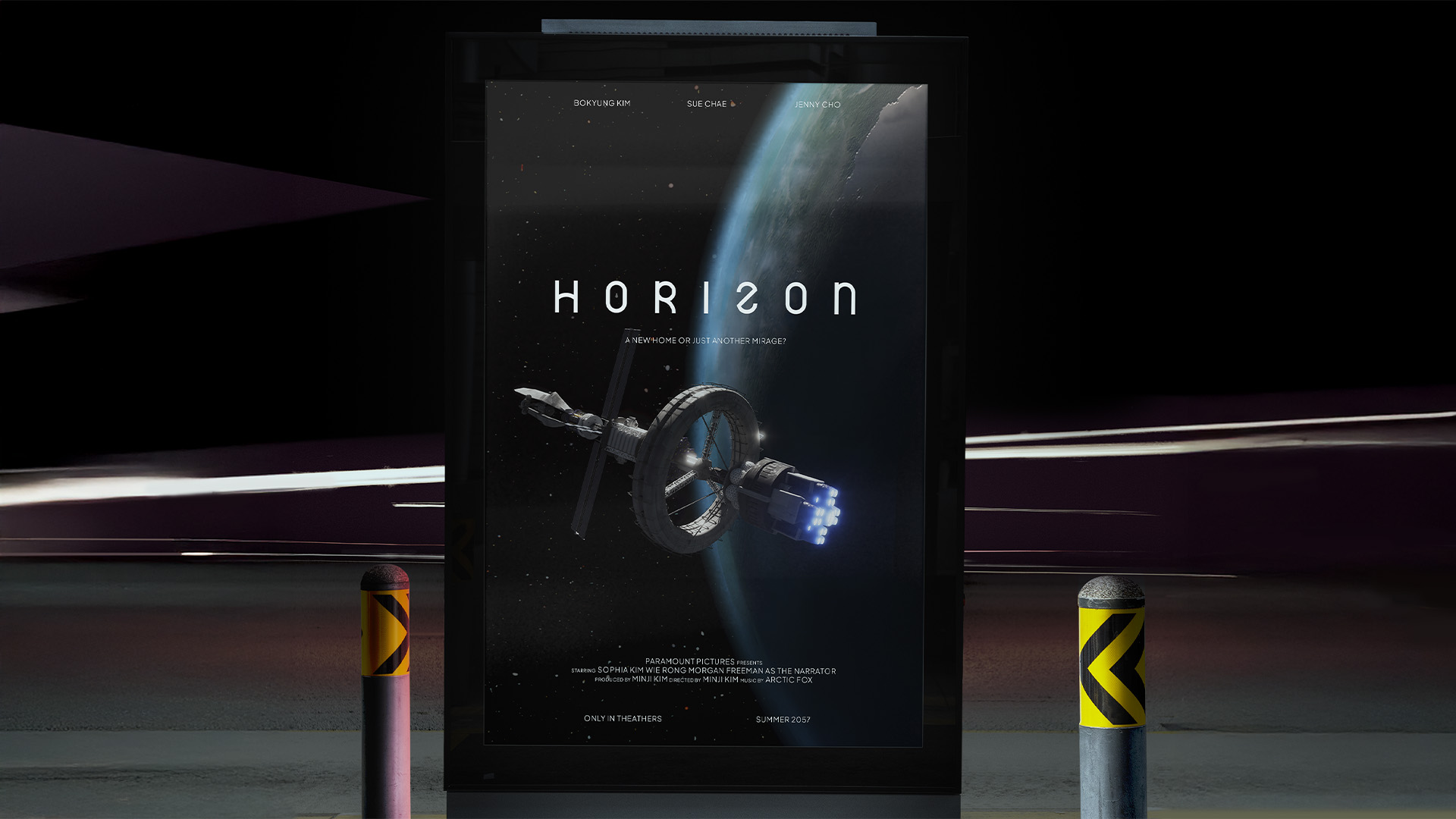 Horizon – Title Sequence by Minji Kim – SVA Design