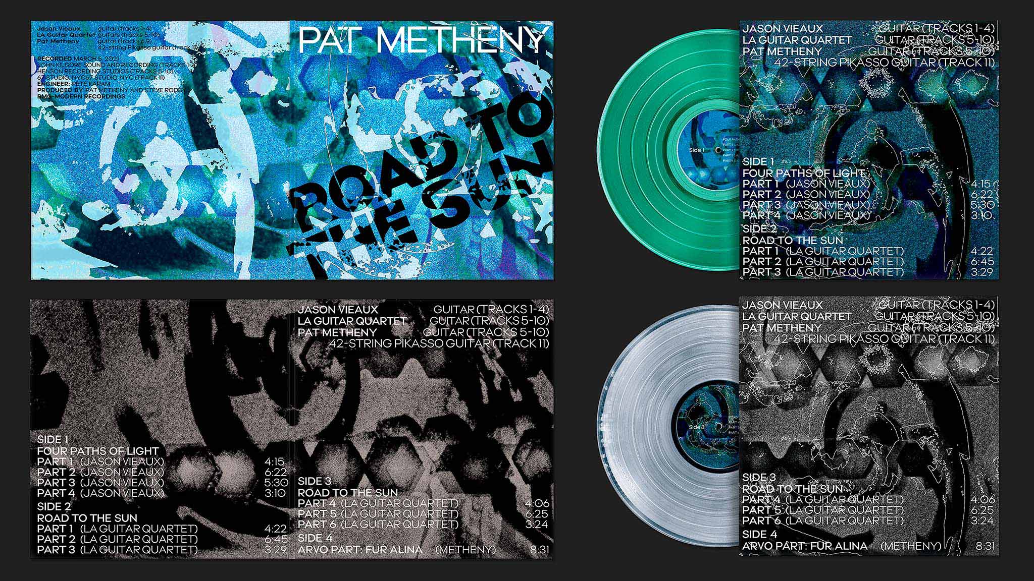 Pat Metheny Album Series by McKenzie Annis – SVA Design