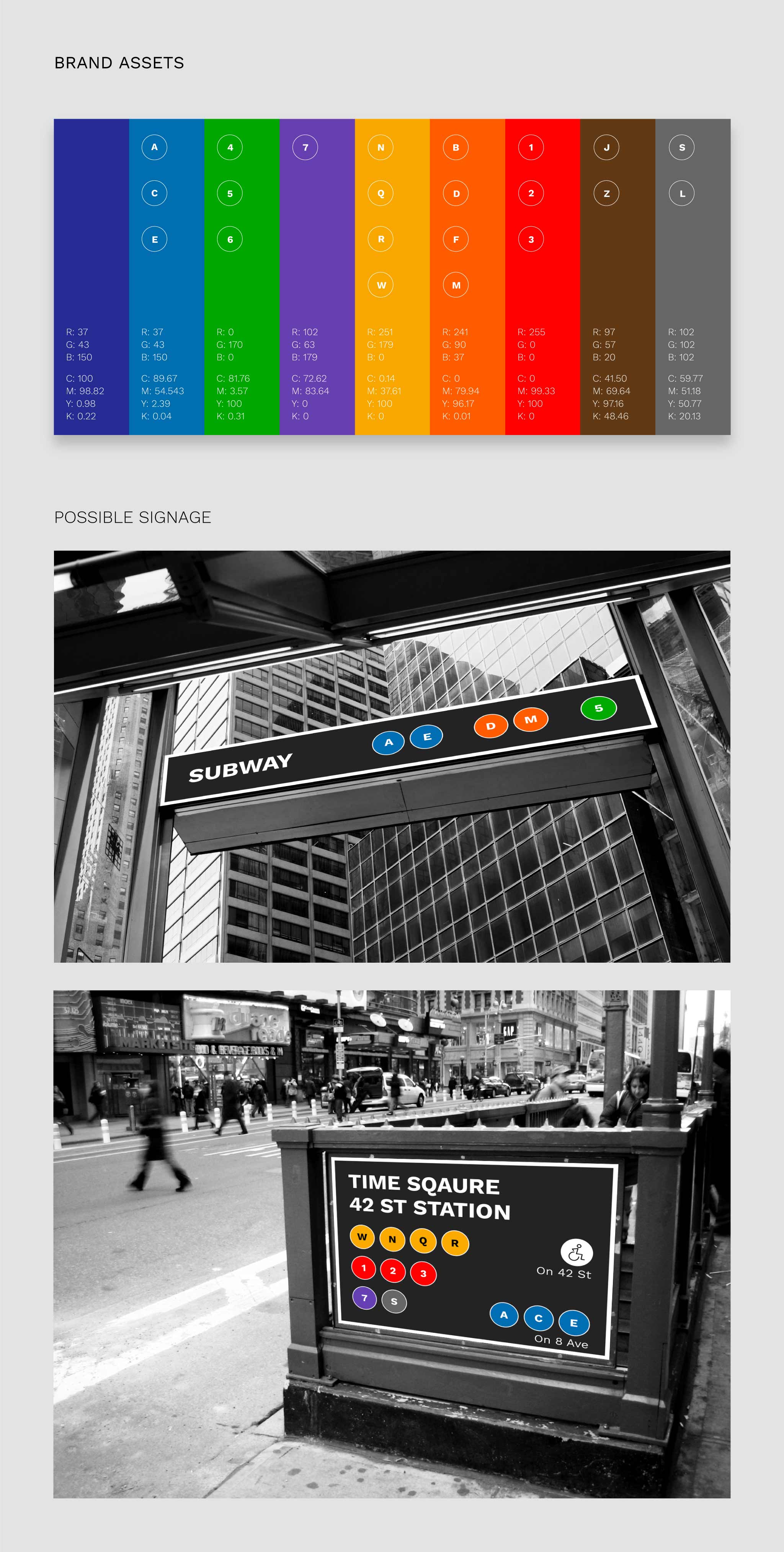 MTA (Metropolitan Transit Authority) Rebrand by Jun Yong Choi – SVA Design