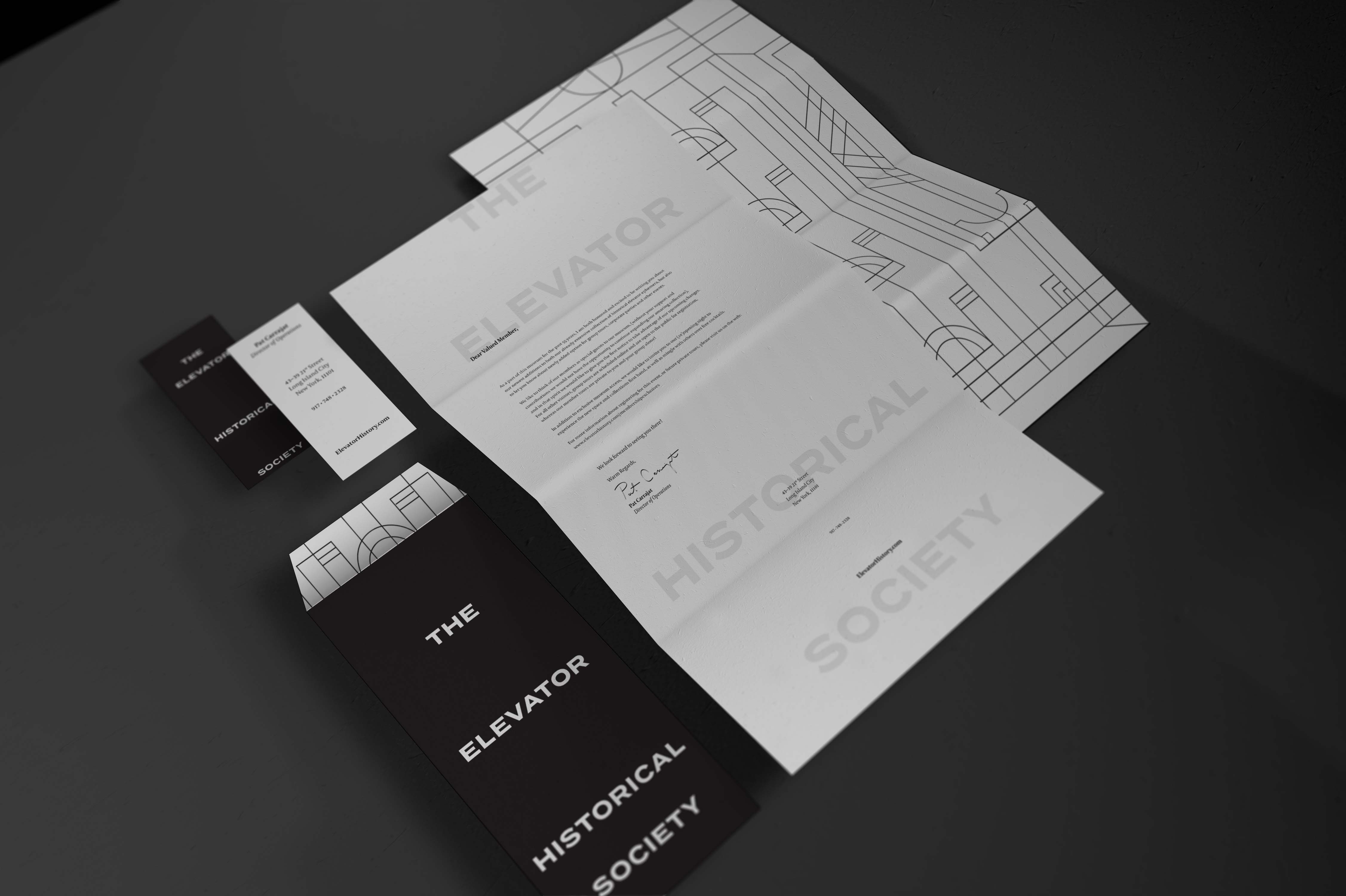 ELEVATOR MUSEUM BRANDING by Jennifer Marchese – SVA Design