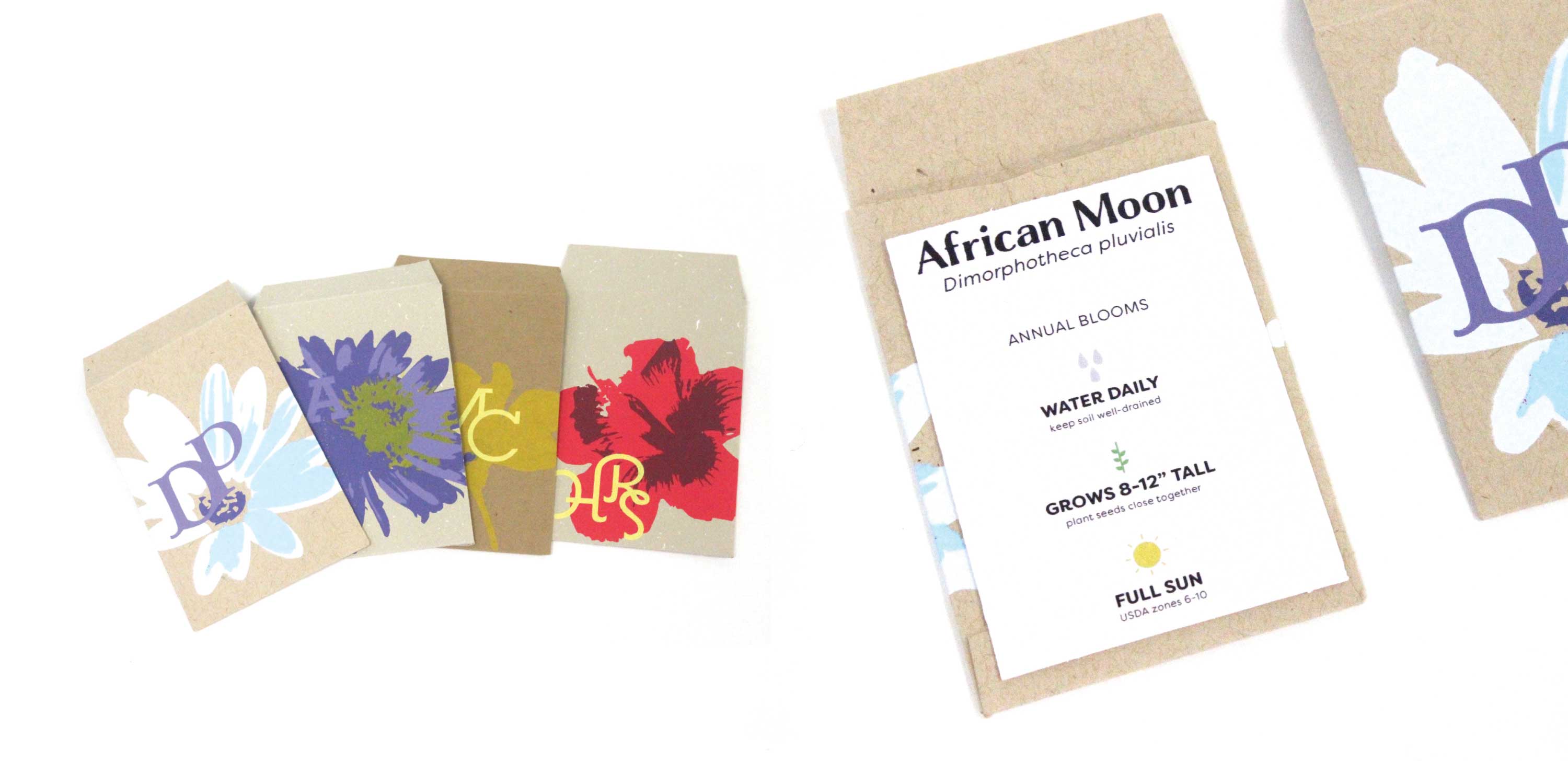 Monogram Seed Packets by Megan Rojek – SVA Design