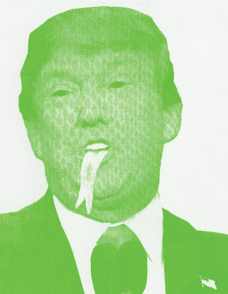 Lizard Man Trump by Brian Seidel – SVA Design