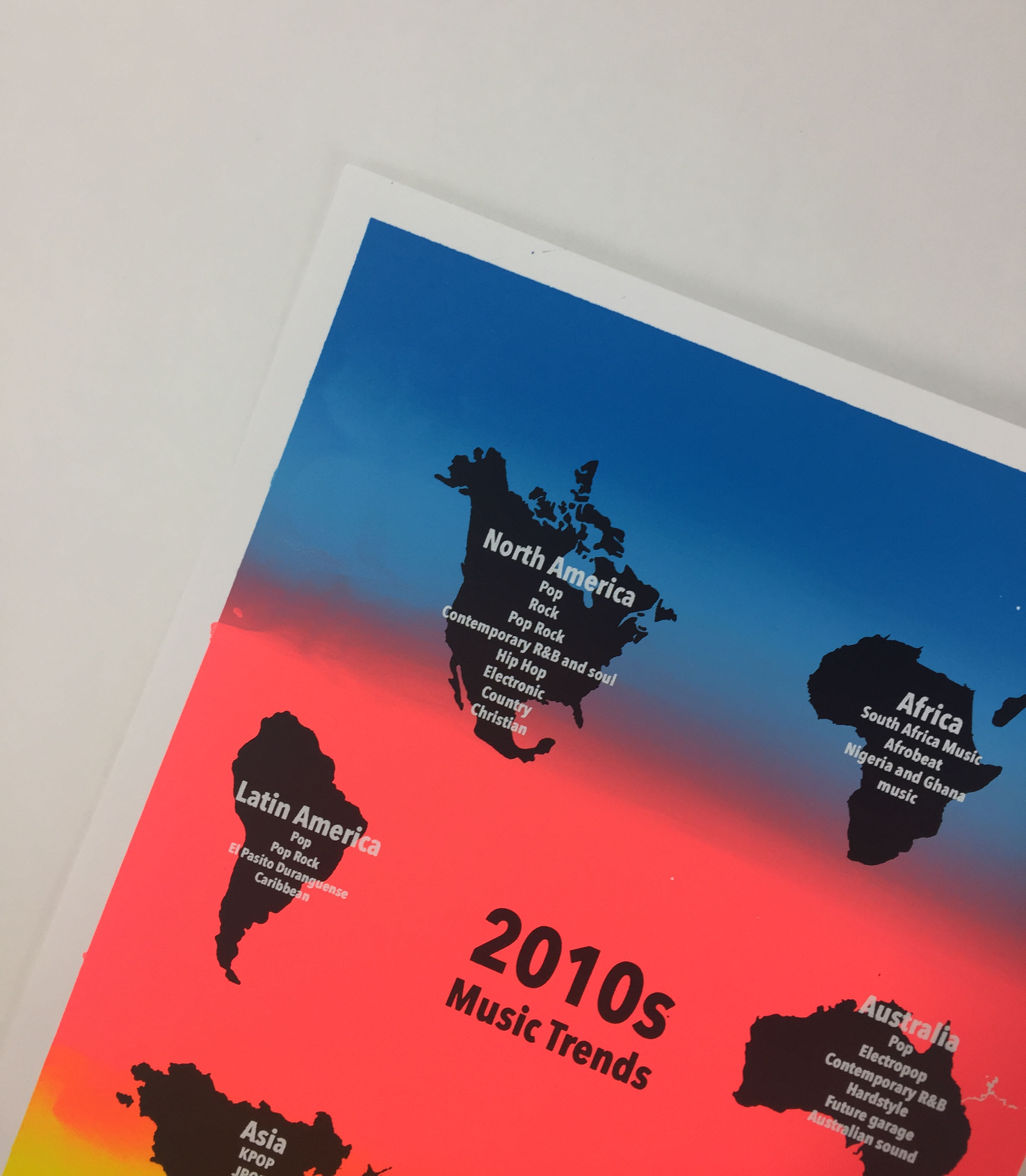 Music Trend Infographic Poster by Yiduo Li – SVA Design