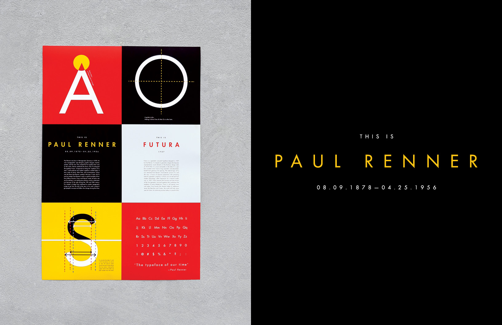Paul Renner by Ching Tien Lee (Sunnie) – SVA Design