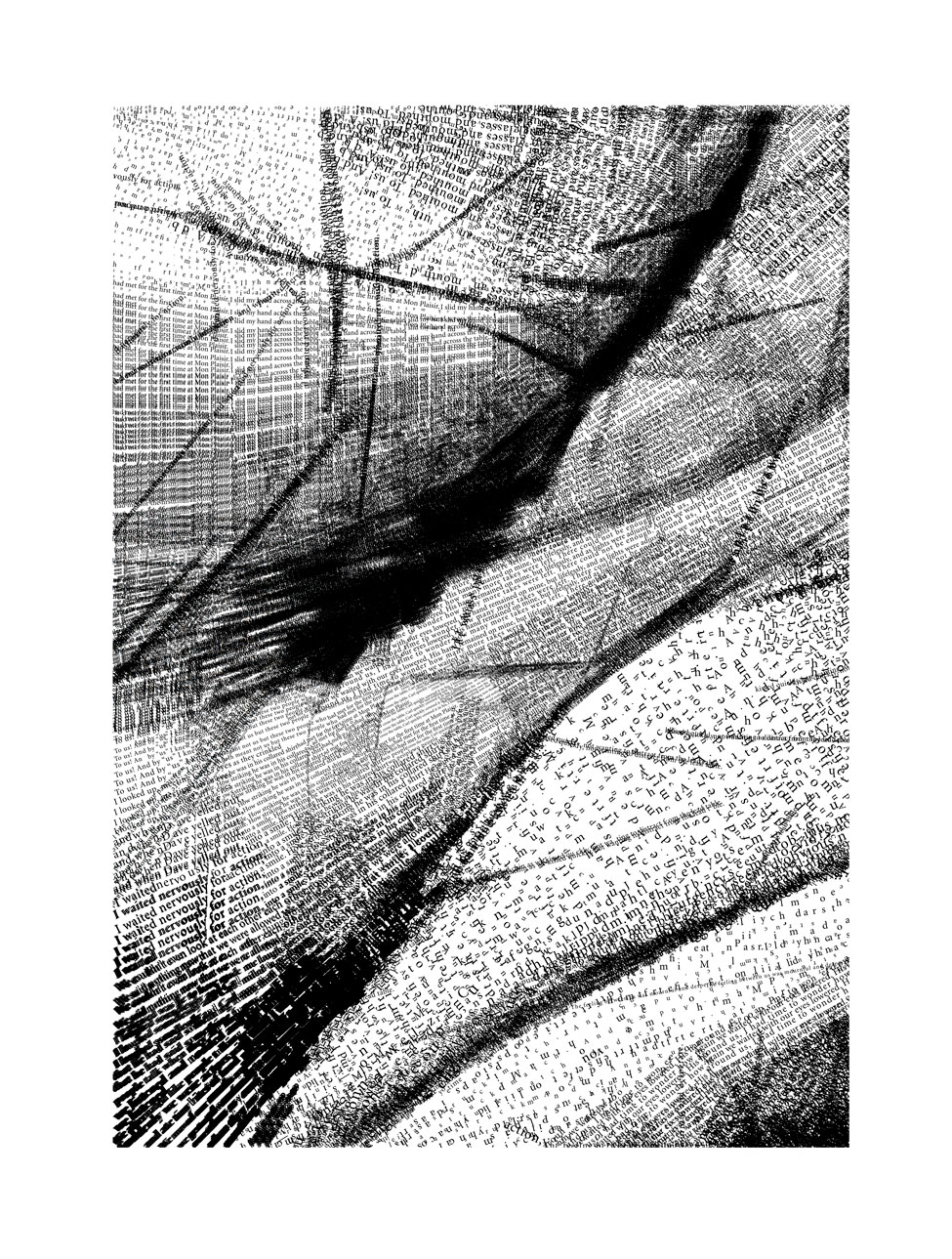 Typographic Textures by Danica Tan – SVA Design