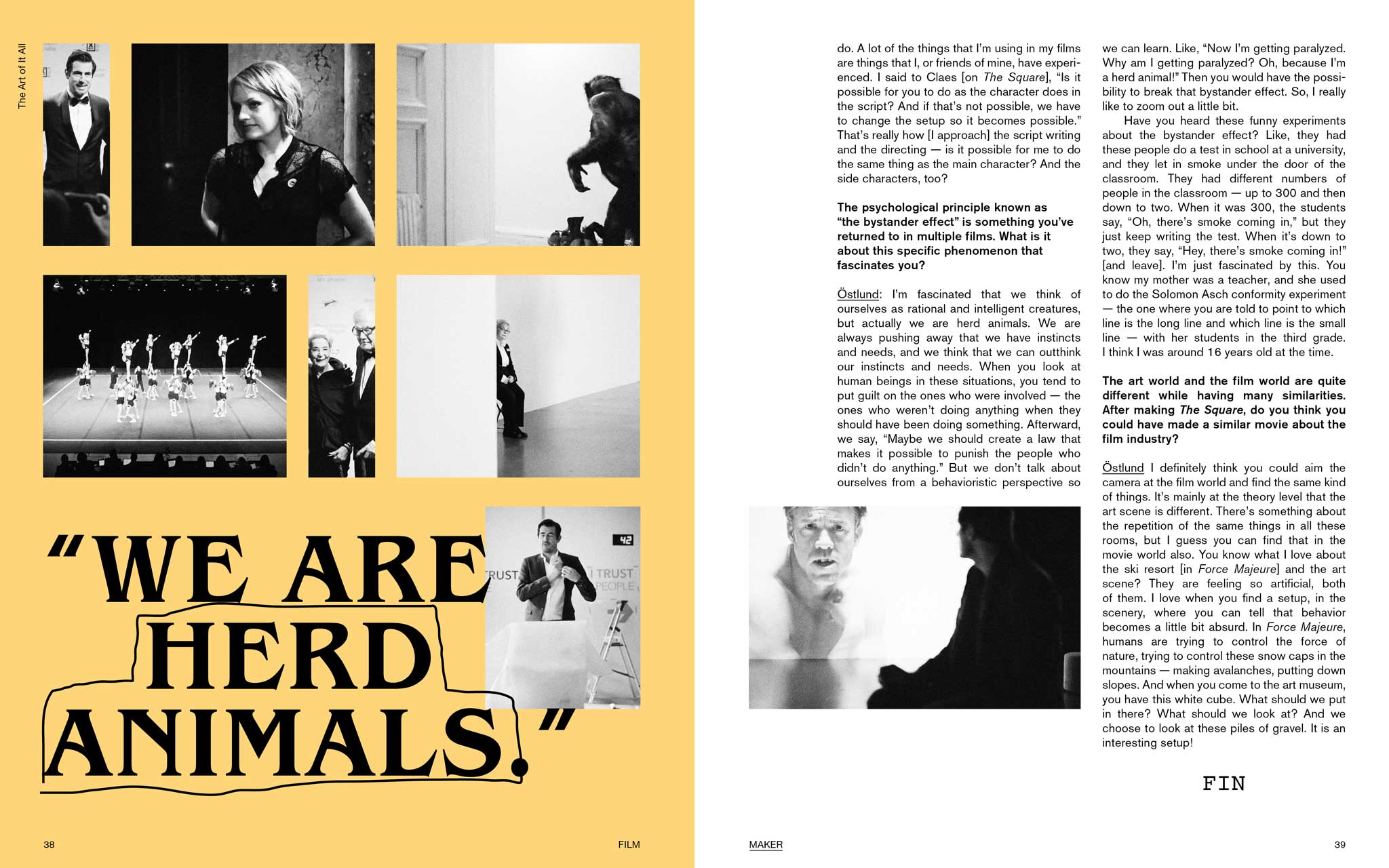 Filmmaker Magazine, Pt. 1 by Jason Gonzalez – SVA Design