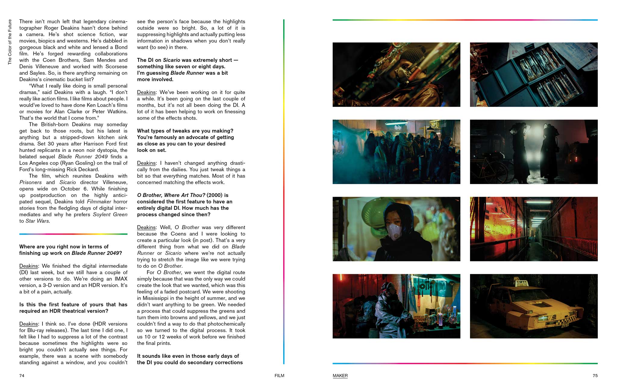 Filmmaker Magazine, Pt. 1 by Jason Gonzalez – SVA Design