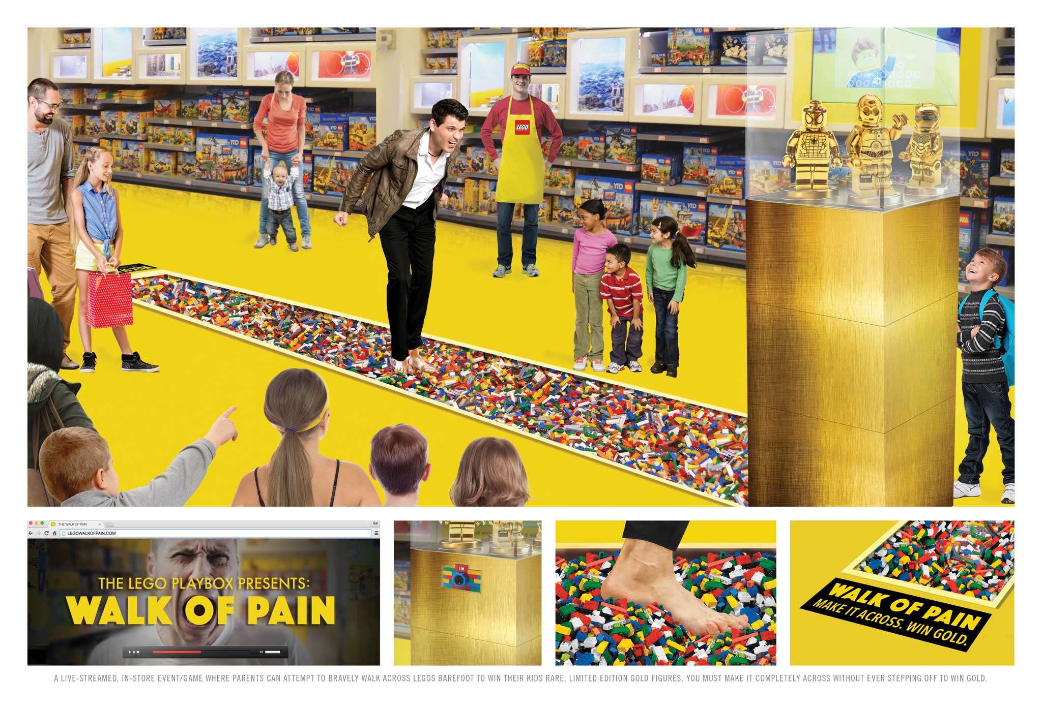 Lego - Walk of Pain by Salvatore Romano – SVA Design