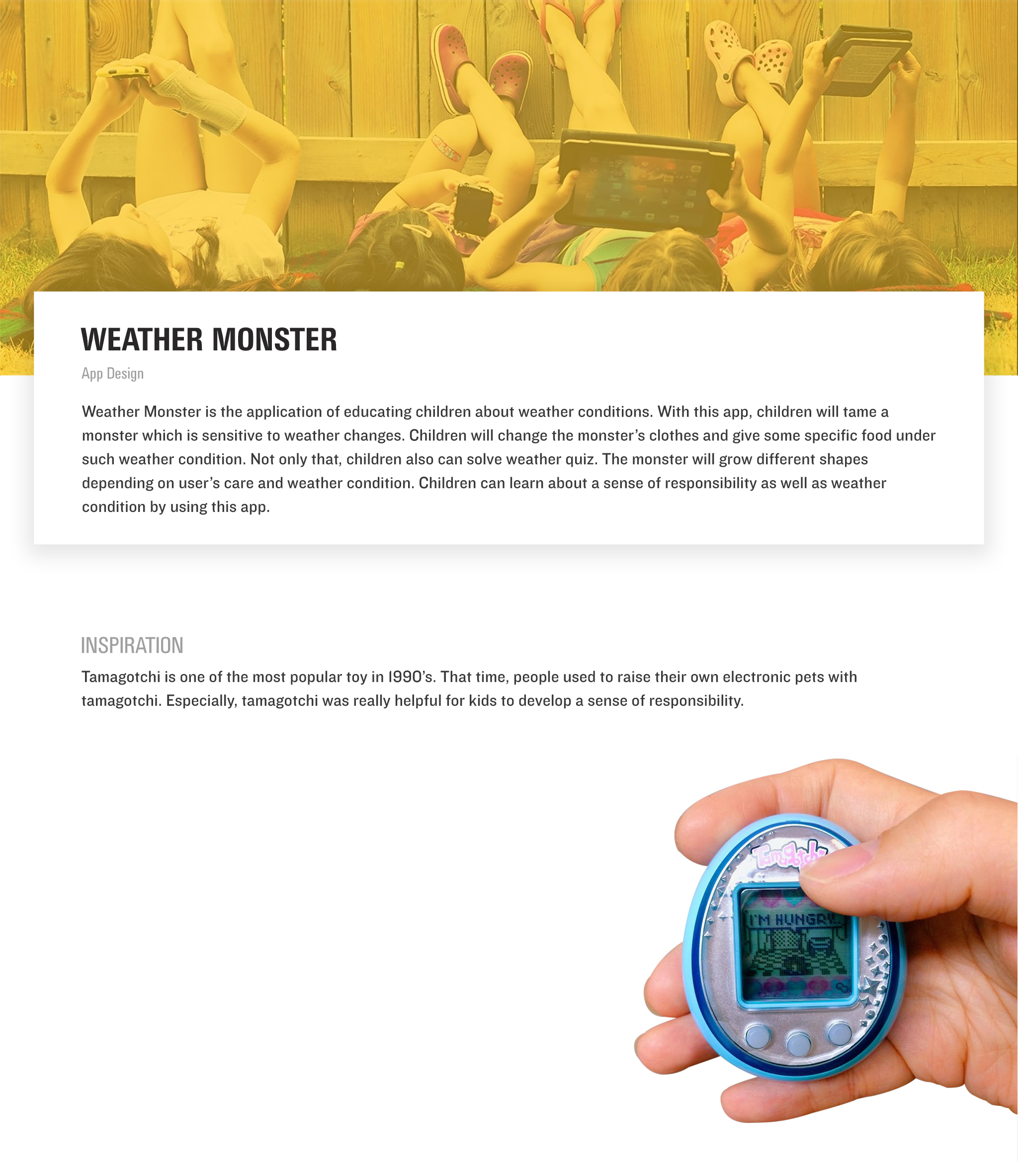 Weather Monster by Han Kim – SVA Design